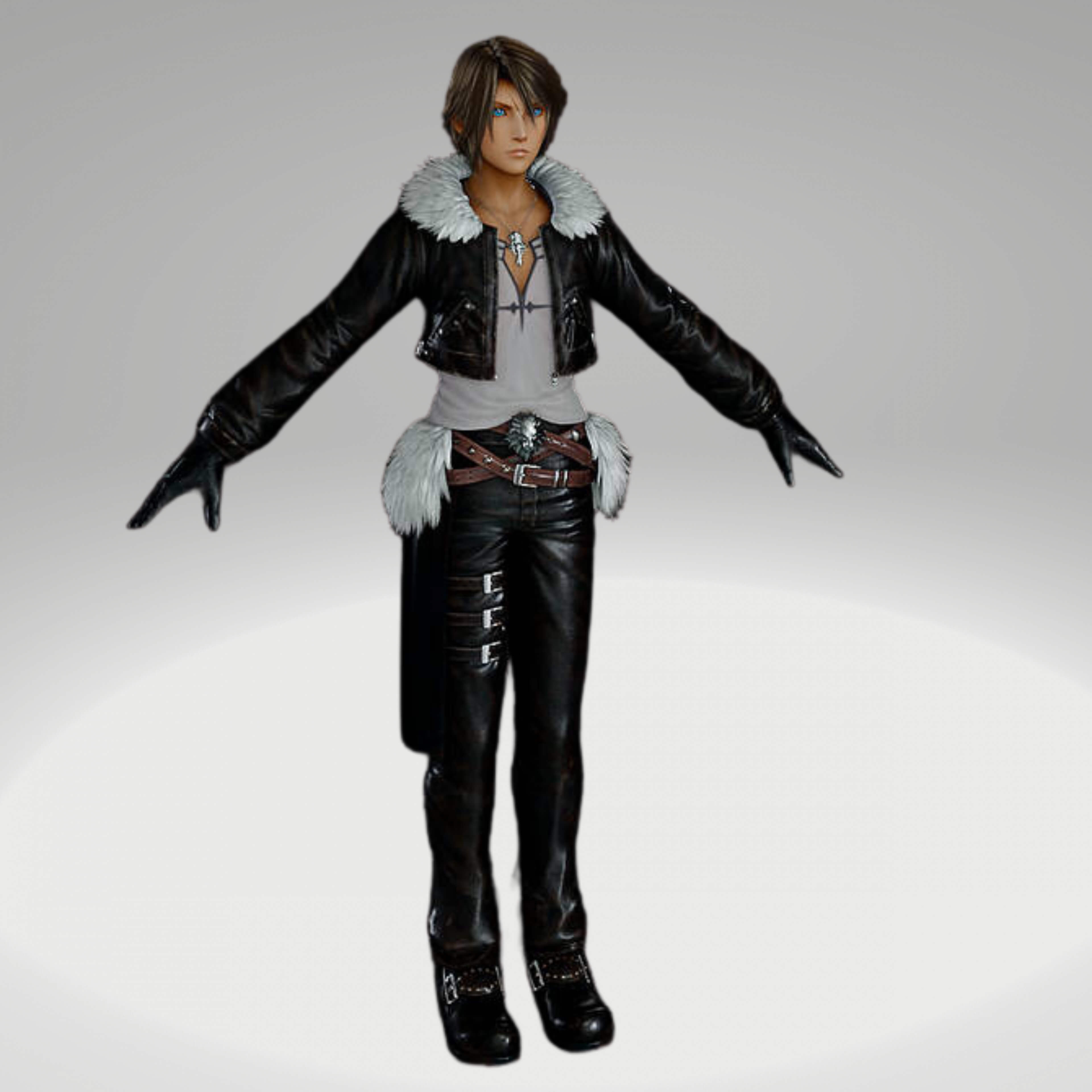 Dissidia Nt - Squall Leonhart 3D Model by Breakaway