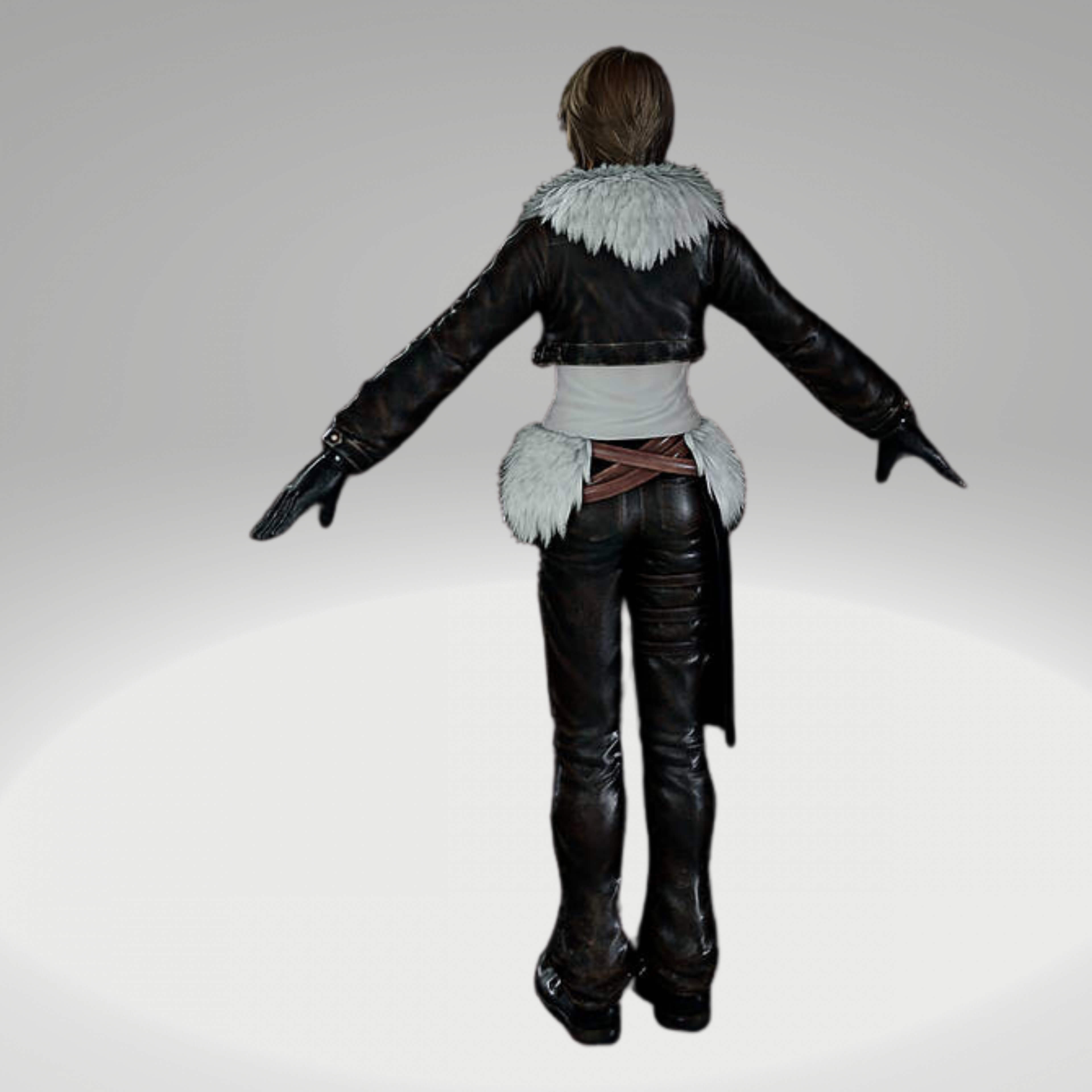 Dissidia Nt - Squall Leonhart 3D Model by Breakaway