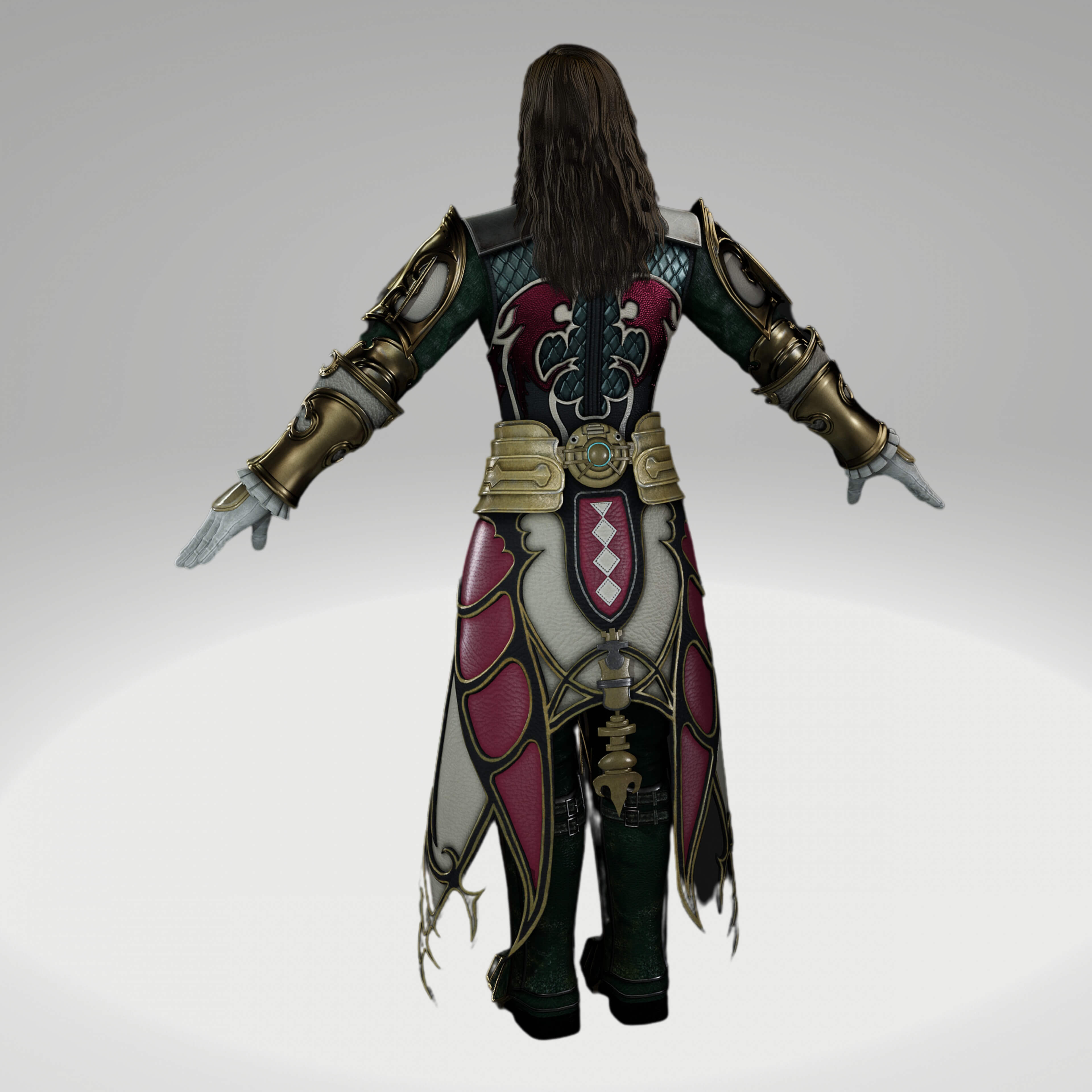 Dissidia Nt - Vayne Carudas Solidor 3D Model by Breakaway