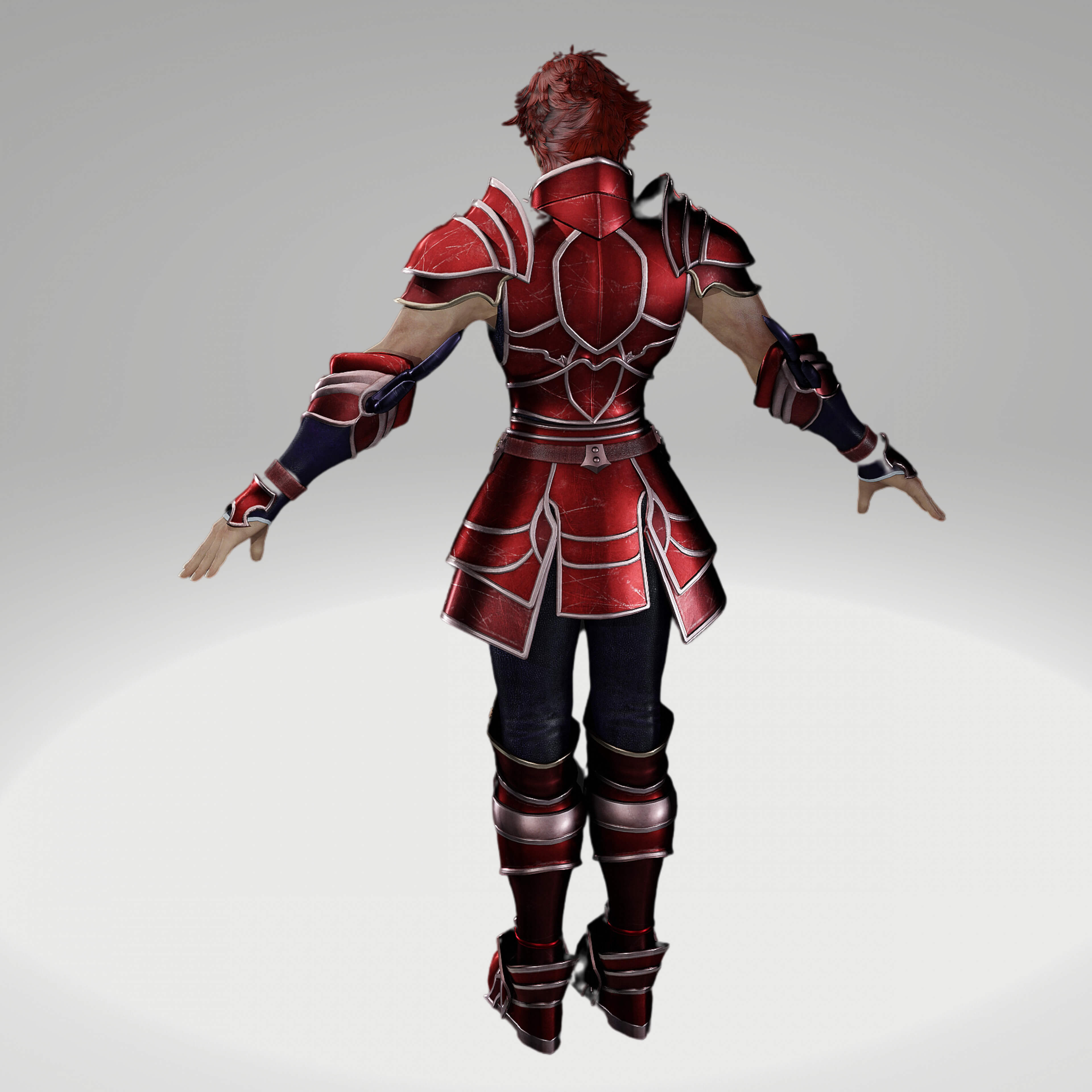 Dissidia Nt - Warrior of Light (Fledgling Warrior) 3D Model by Breakaway