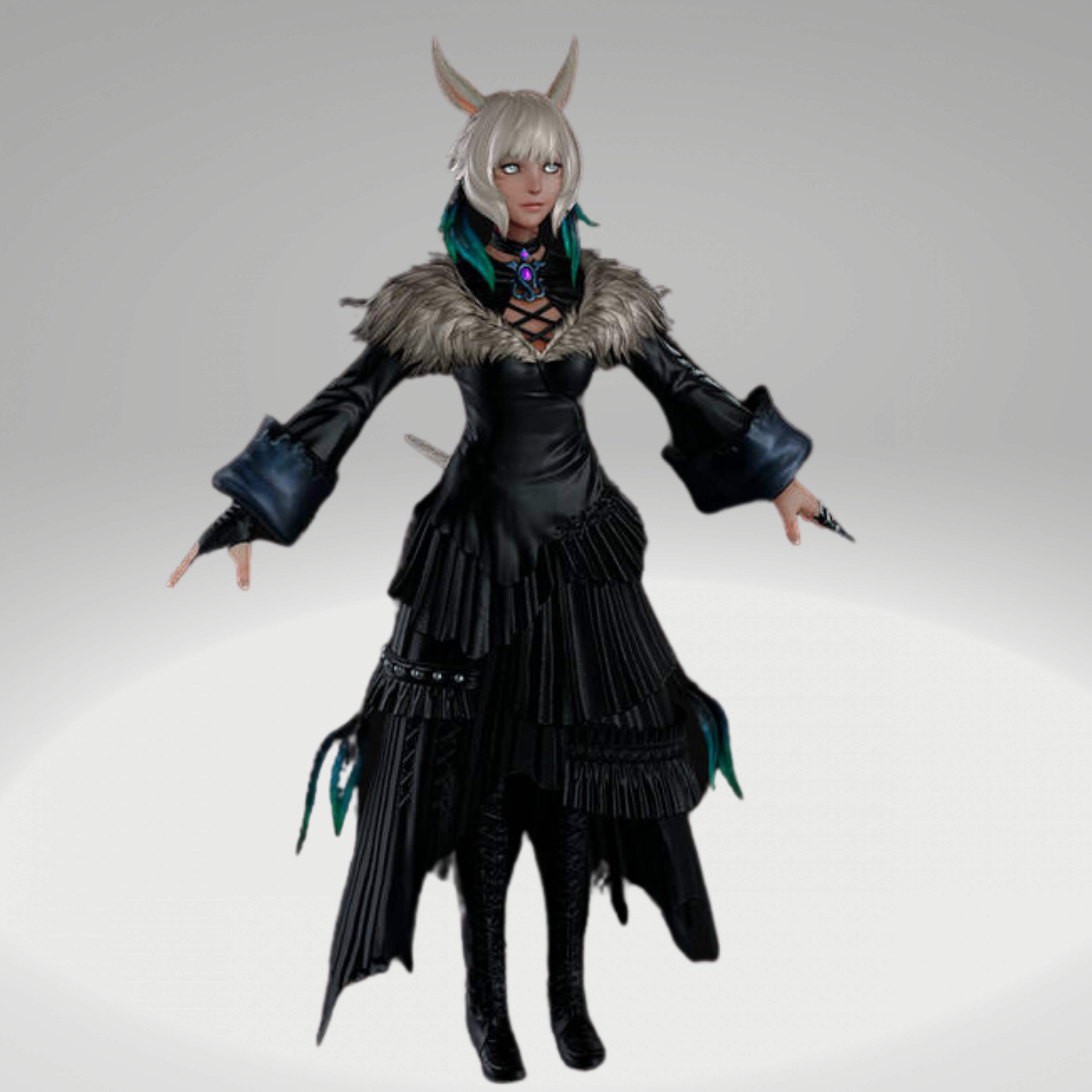 Dissidia Nt - Y'shtola Scion Sorcerer 3D Model by Breakaway