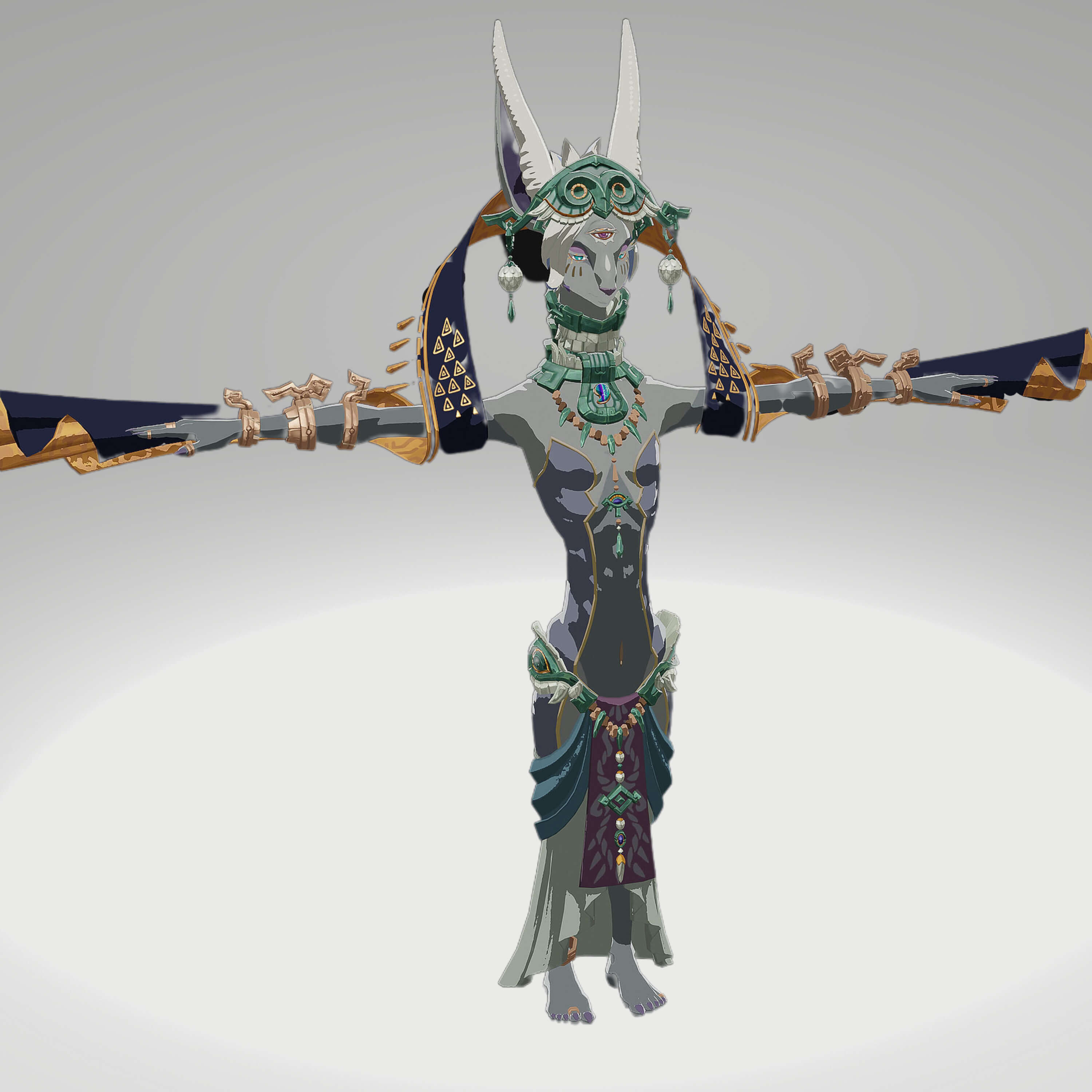 Legend of Zelda Tears of The Kingdom - Miners Construct 3D Model by ...