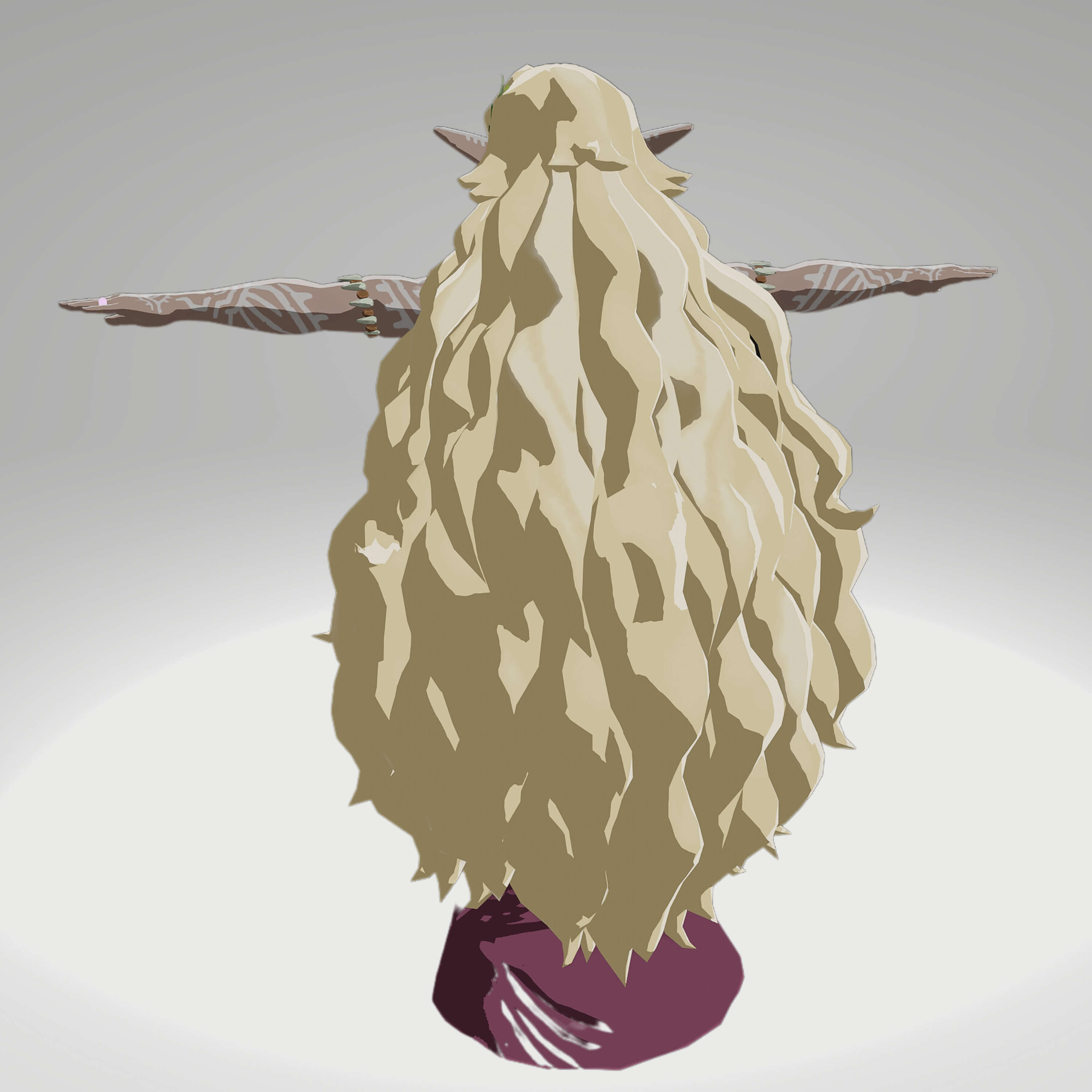 Legend of Zelda Tears of The Kingdom - Queen Sonya 3D Model by Breakaway