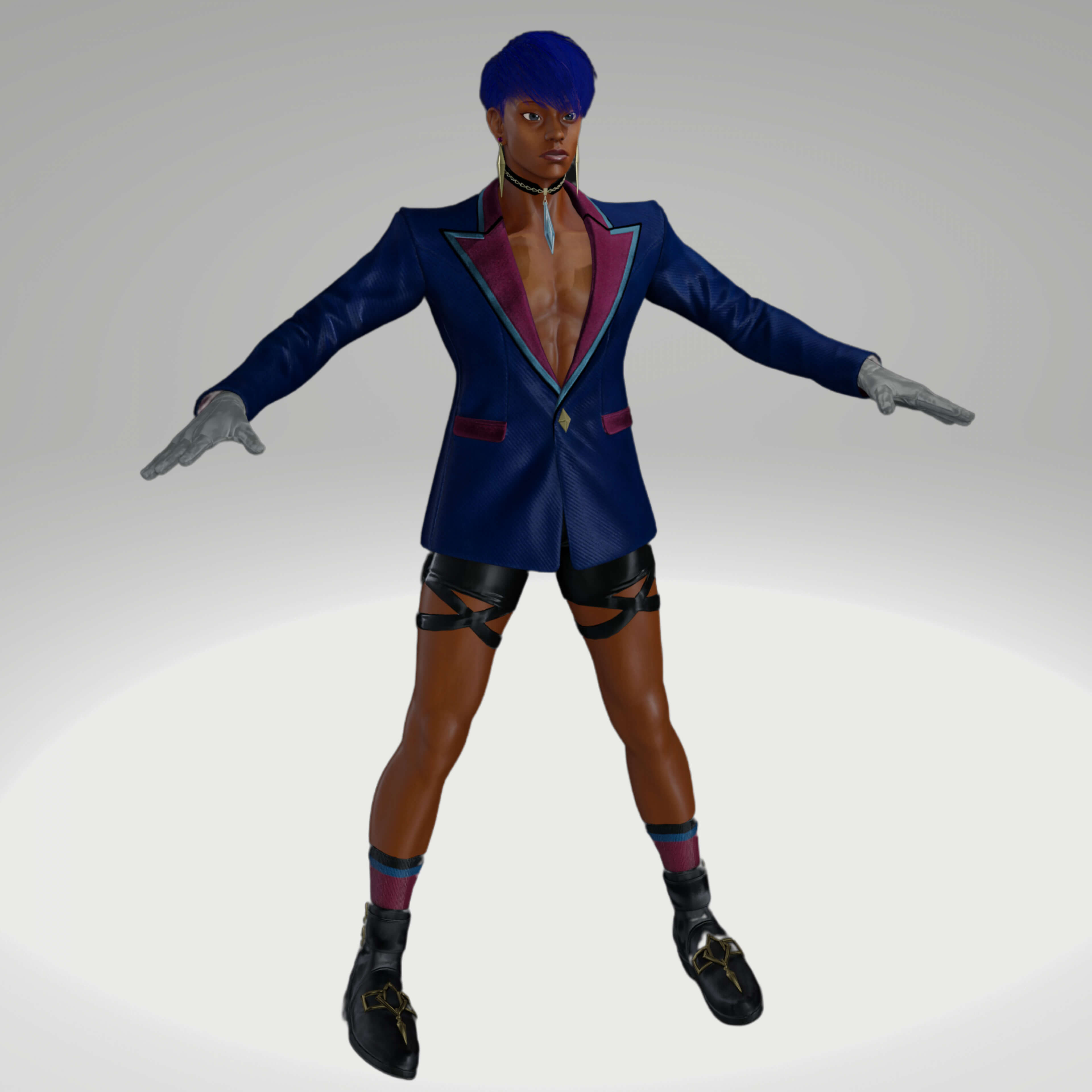 Street Figher VI - Eternity The Host 3D Model by Breakaway