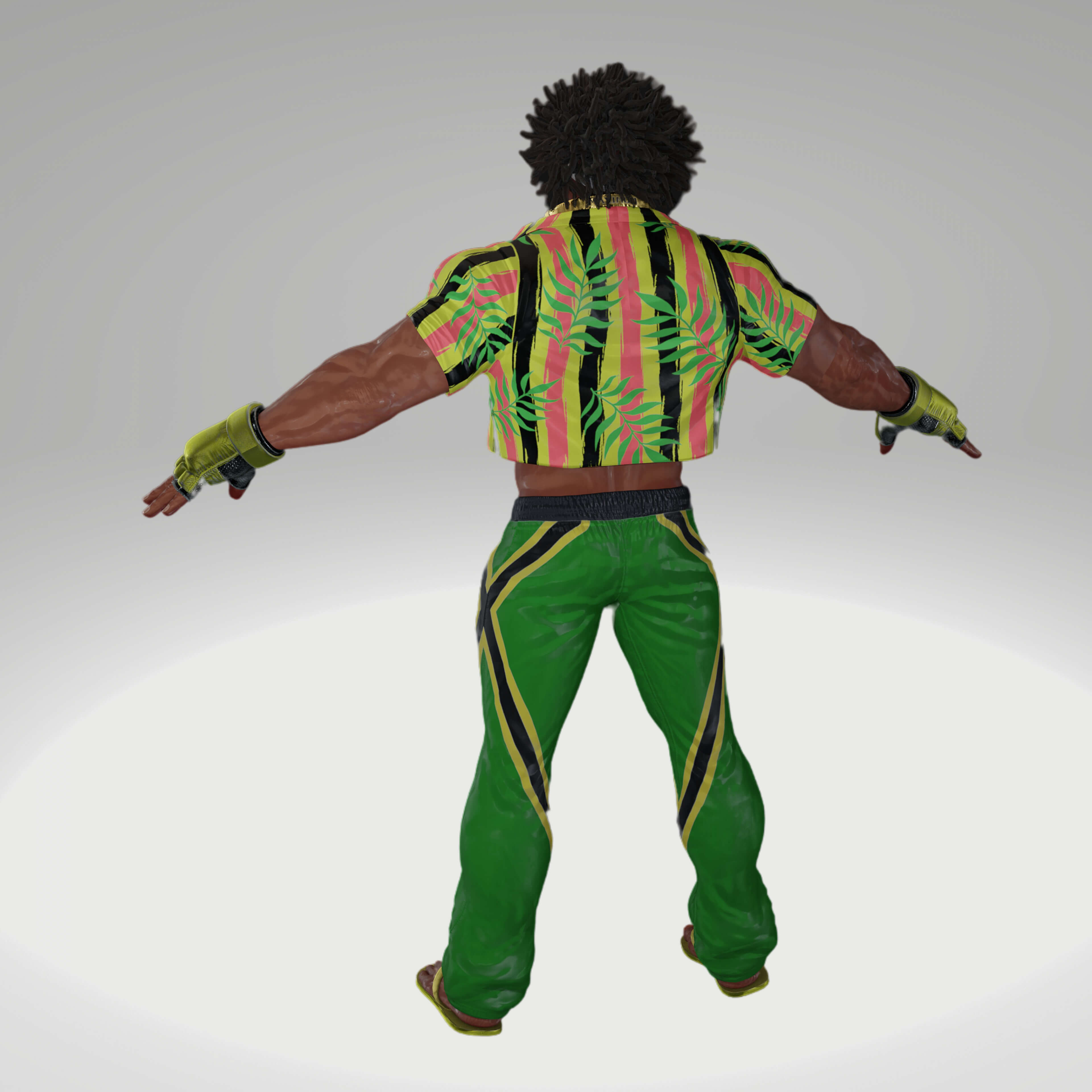 Street Fighter VI - Deejay S1 3D Model by Breakaway
