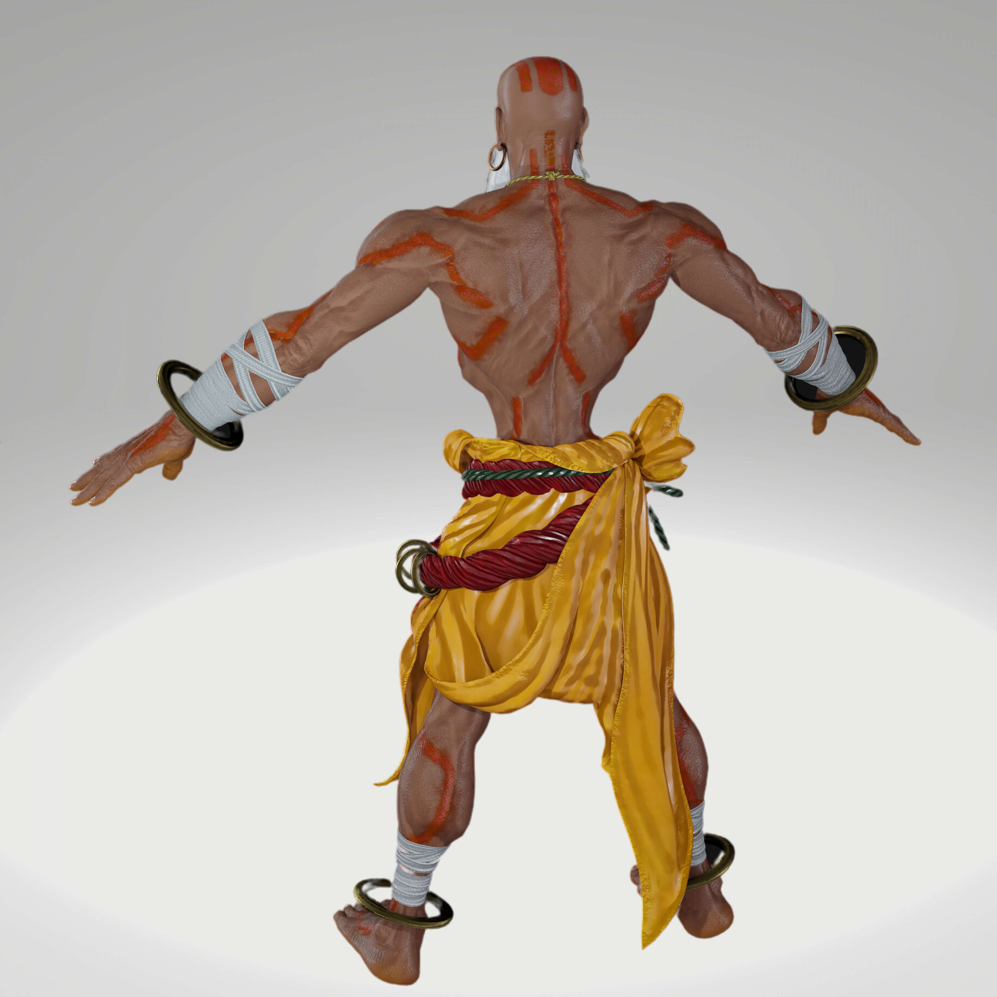 Street Fighter VI - Dhalsim S1 3D Model by Breakaway
