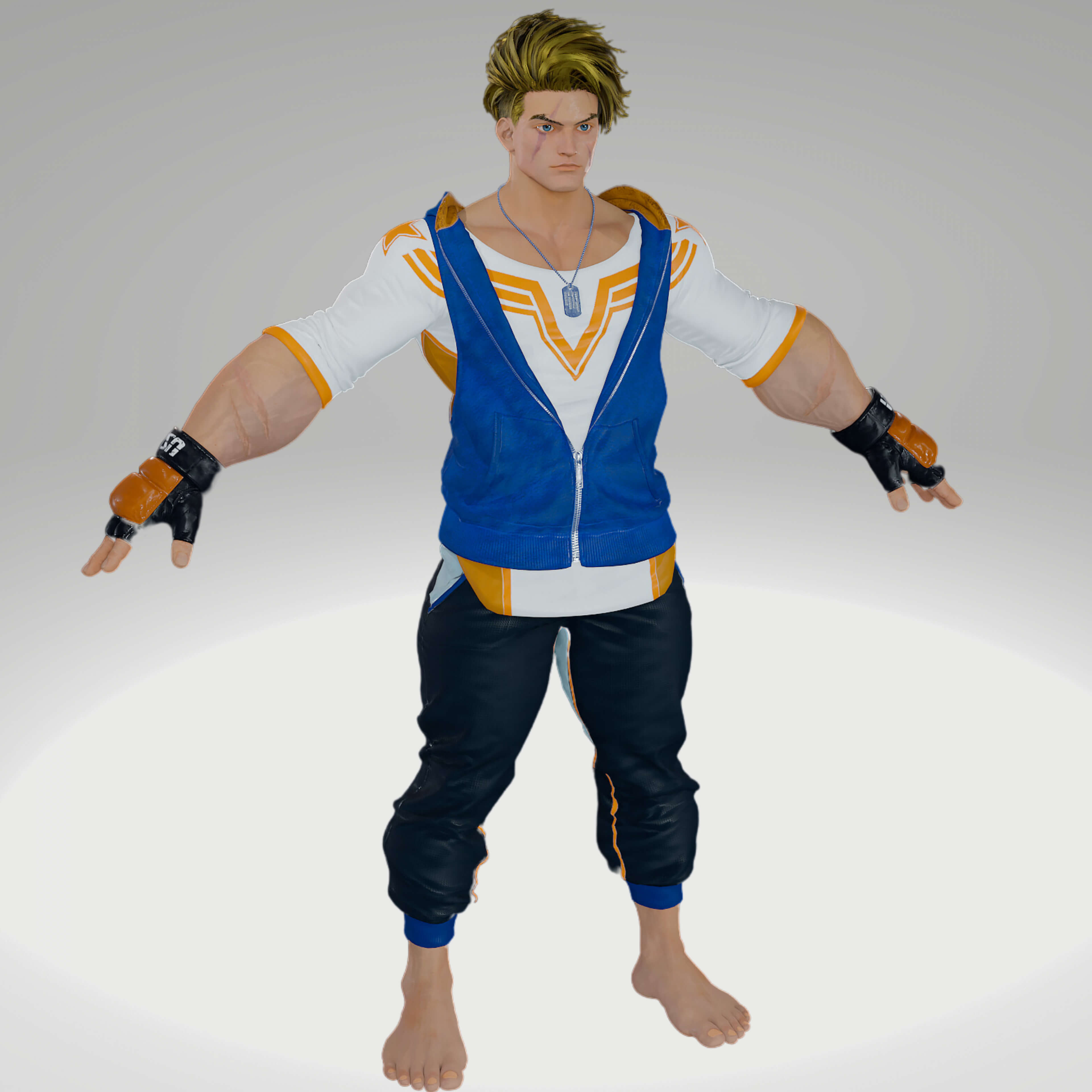 Street Fighter VI - Luke S1 3D Model by Breakaway
