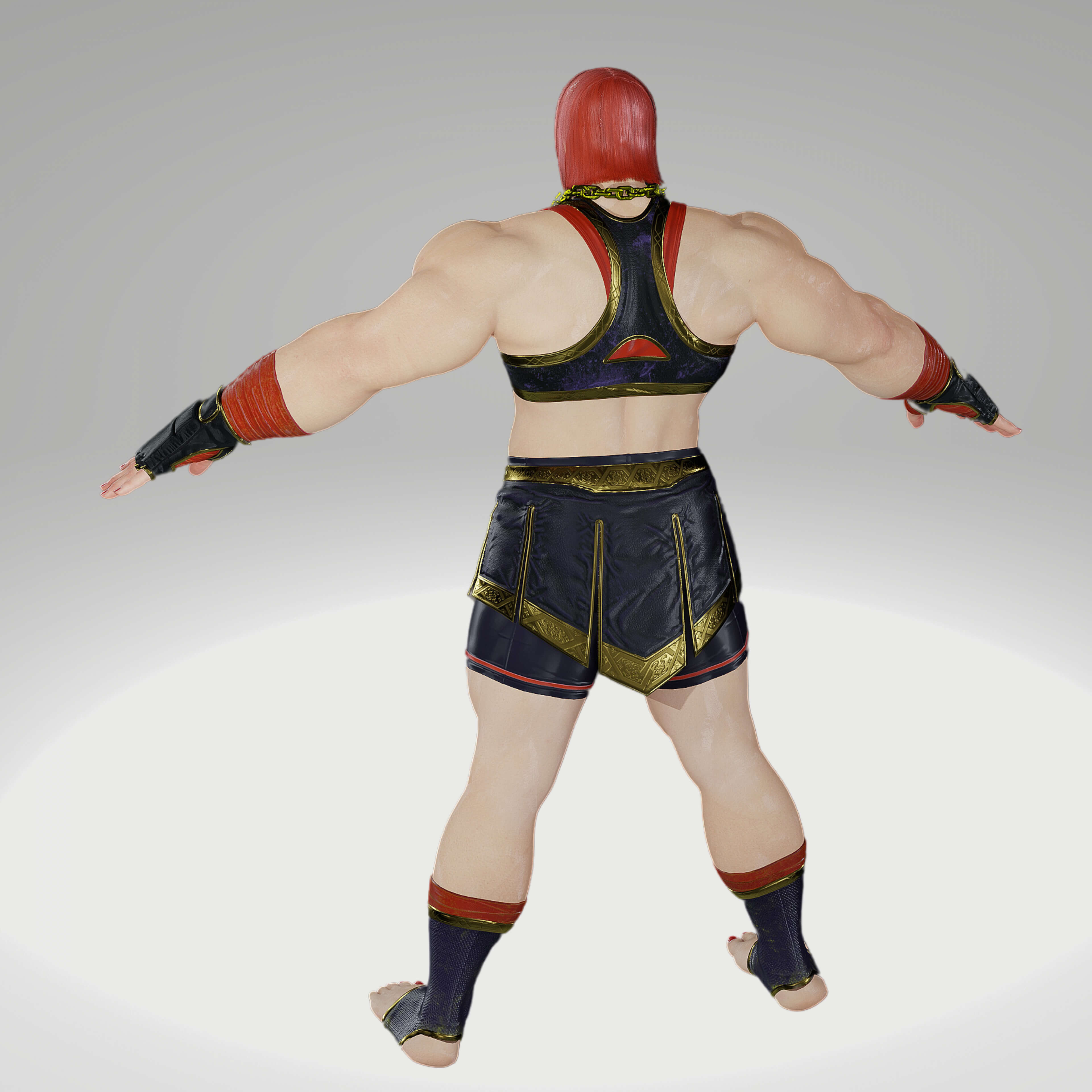 Street Fighter VI - Marisa S1 3D Model by Breakaway