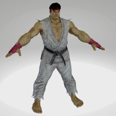 Street Fighter VI - Ryu S2 3D Model by Breakaway