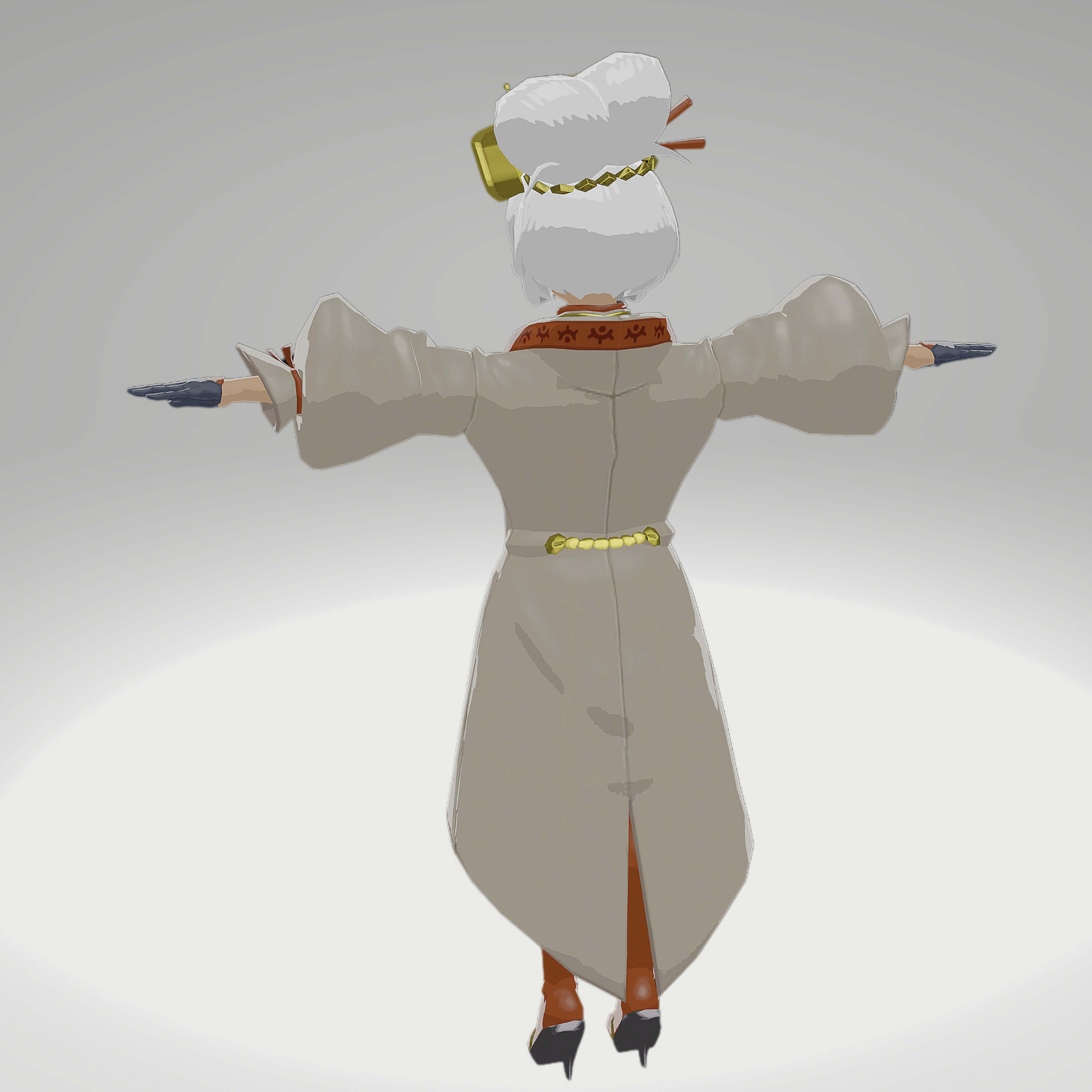 The Legend of Zelda Tears of The Kingdom - Purah 3D Model by Breakaway