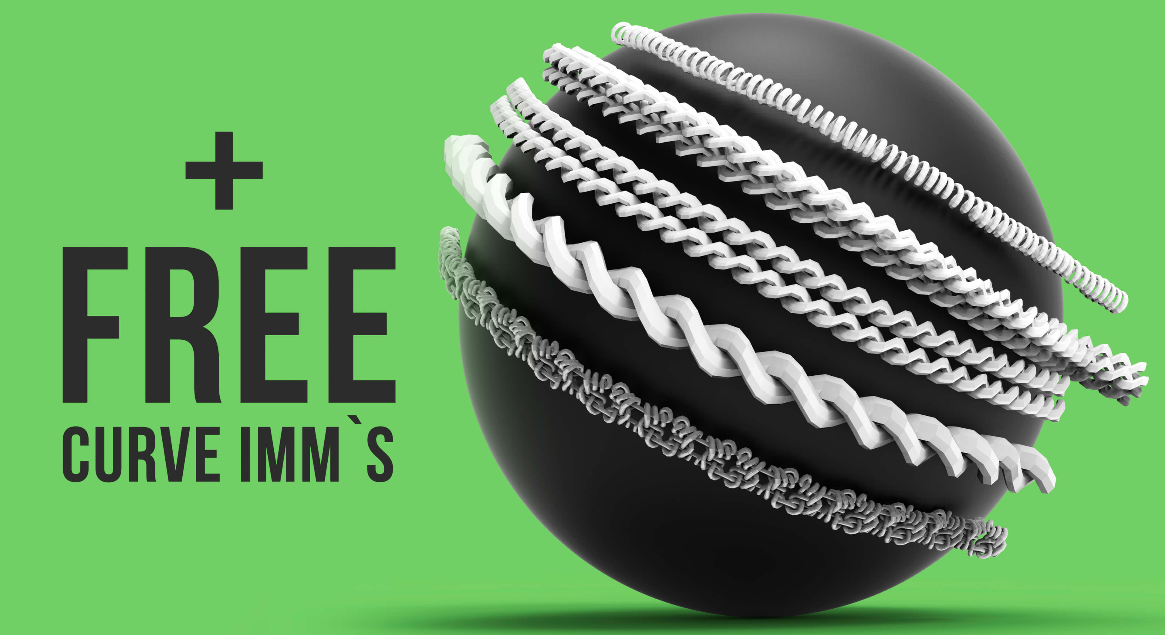 20 Low Poly Knot & Nodes Base Mesh IMM & IMM Curve B - Brush or Tool by ...
