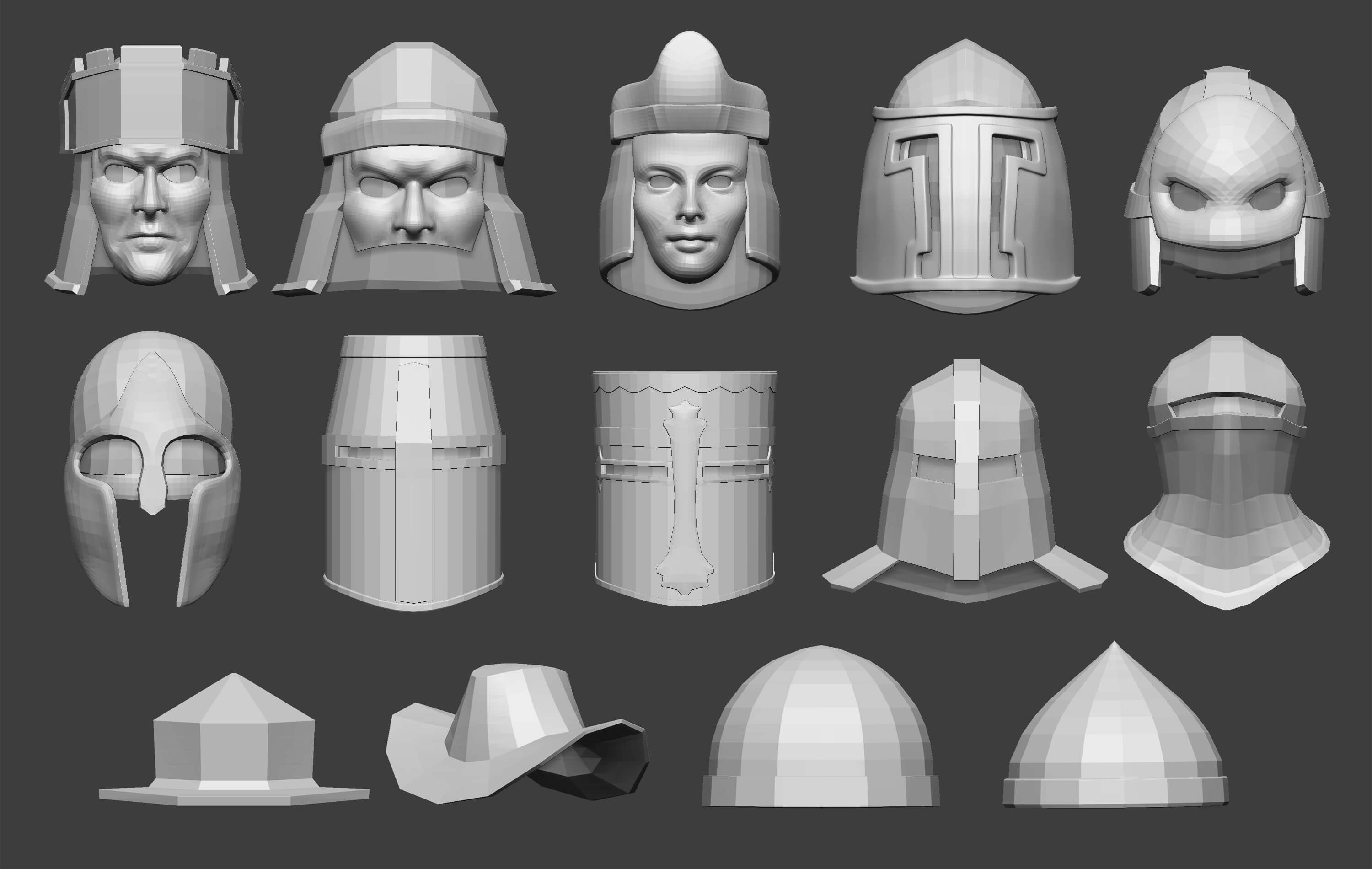 Fantasy Medieval Armor Helmet Plate Armor Free Stock Photos, Images,