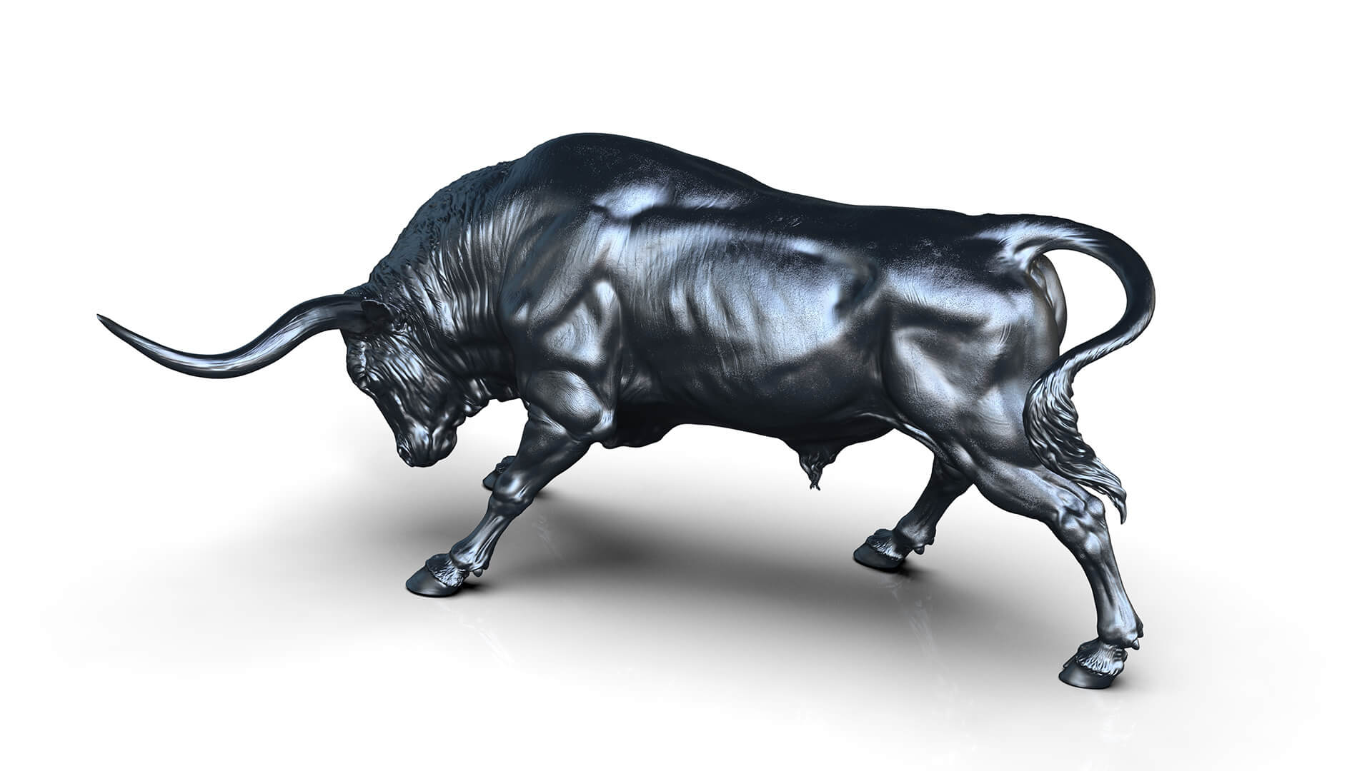 Bull - Texas Longhorn - 3D Sculpting 3D Print Model by BreathTime