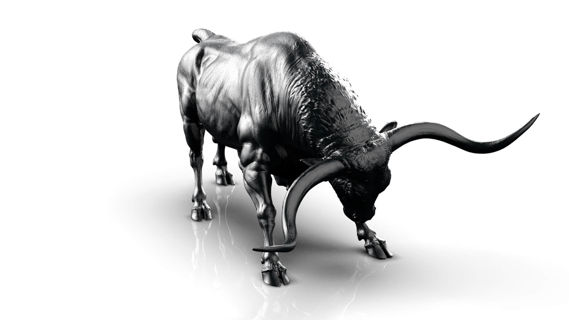 Bull - Texas Longhorn - 3D Sculpting 3D Print Model by BreathTime