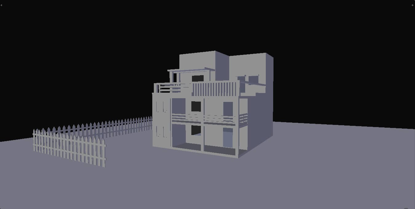 Concept house design 3D Render, Digital Art by brian13