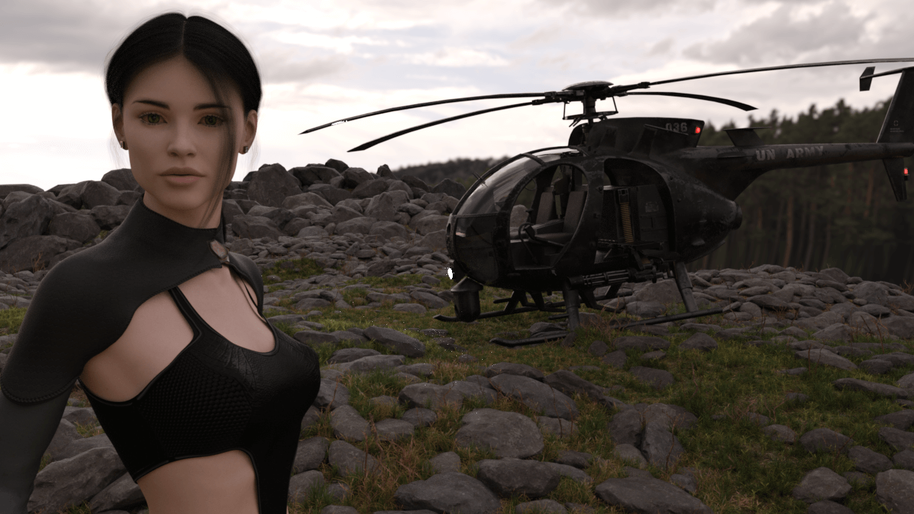 The Pilot 3D Render | RenderHub Gallery