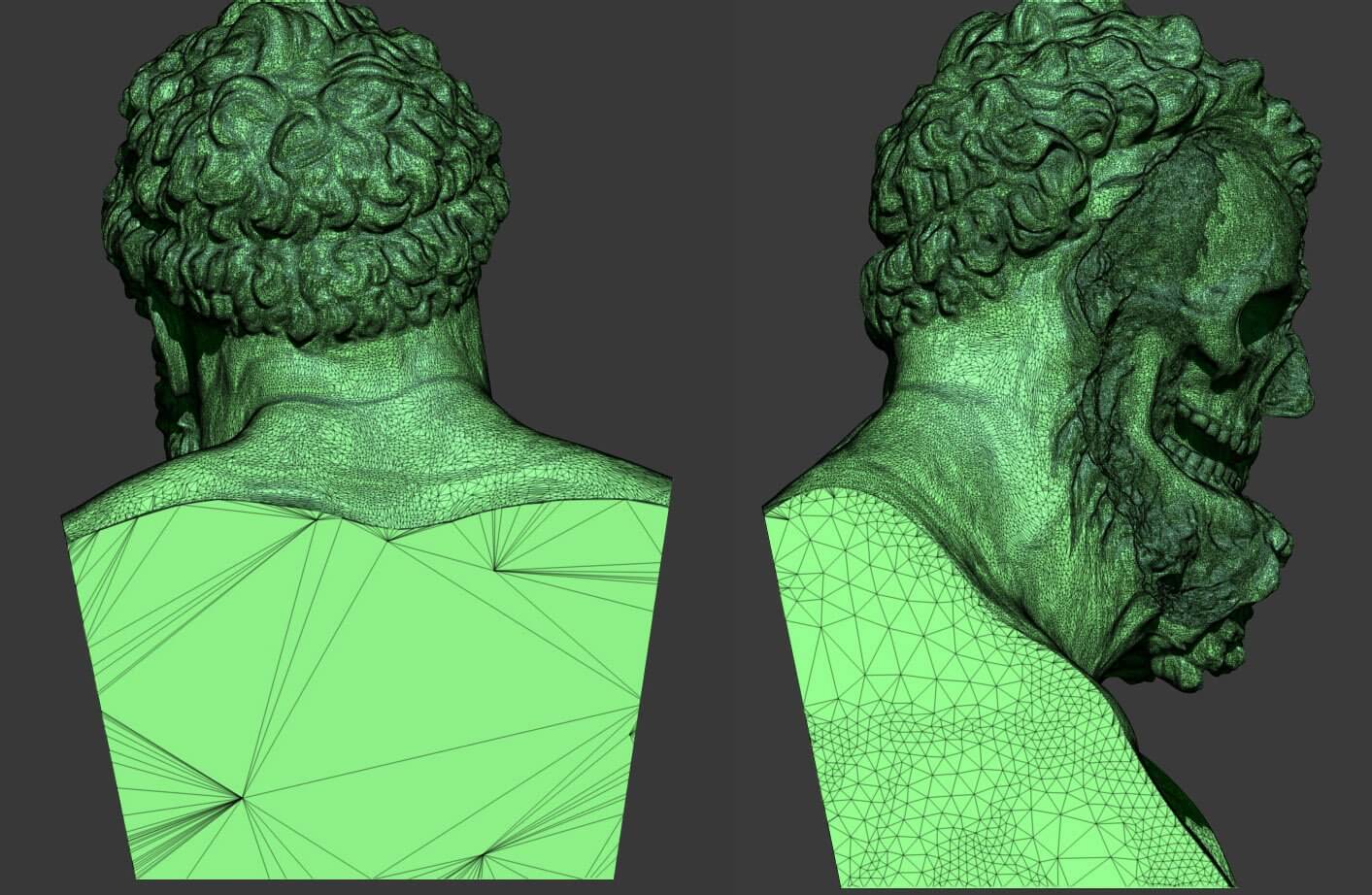 Hercules Ripped Face - 3D Model by brkhy