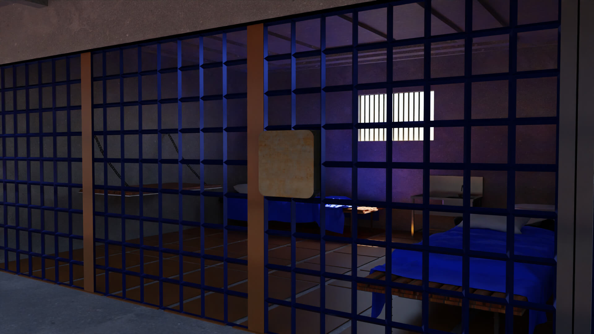 Prison Interior - 3D Model by Brokengrodife