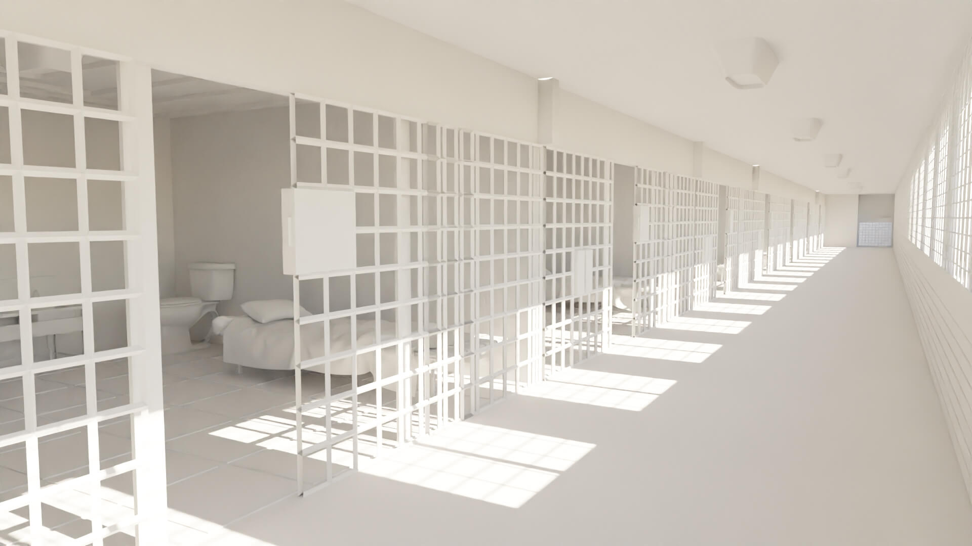 Prison Model by Brokengrodife