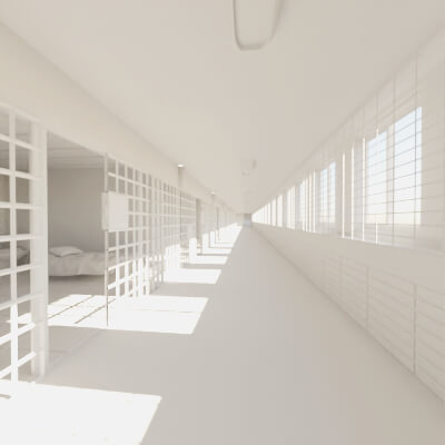 Prison Model by Brokengrodife