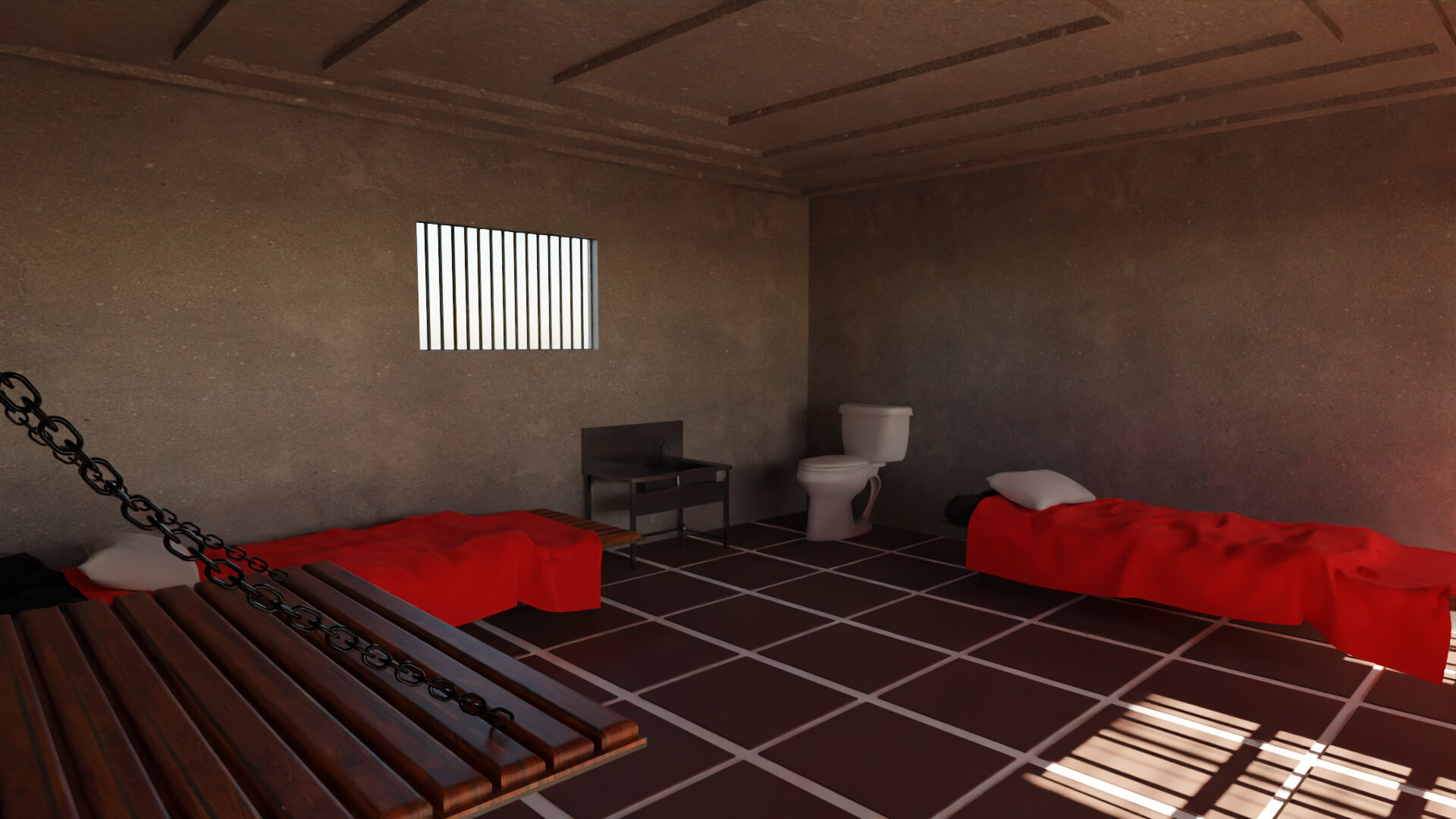 Prison Model by Brokengrodife