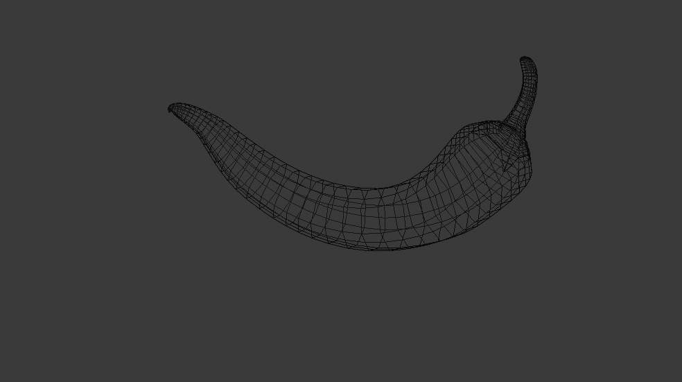 Chili Pepper - 3D Model by brumazzi