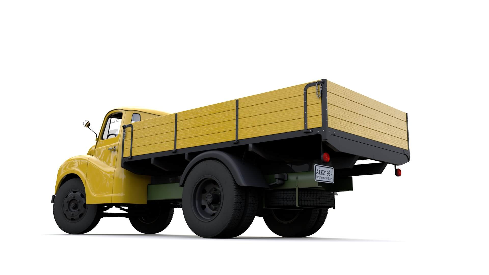 Austin Loadstar K2 1952 - 3D Model by brunomcardoso