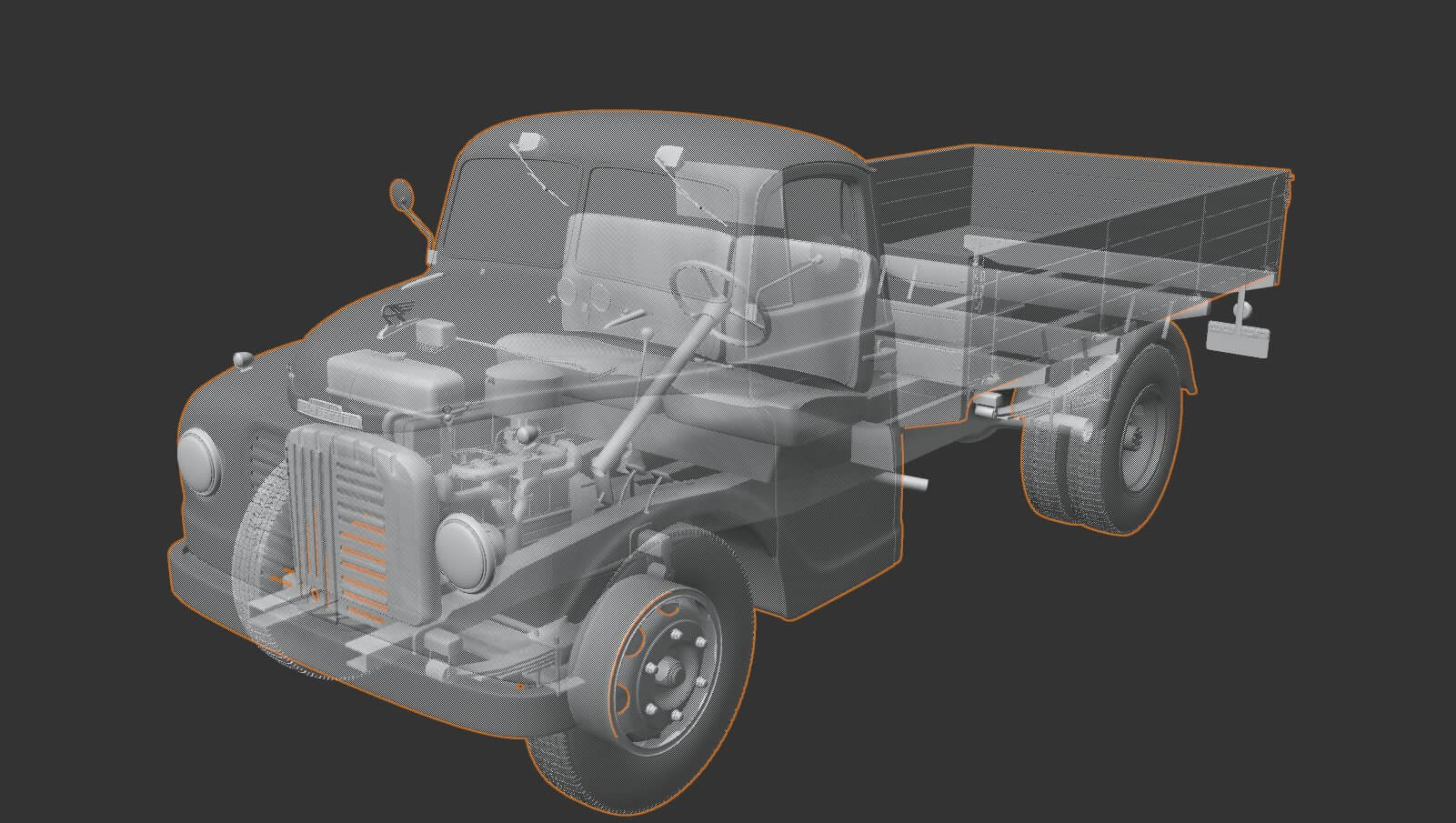 Austin Loadstar K2 1952 - 3D Model by brunomcardoso