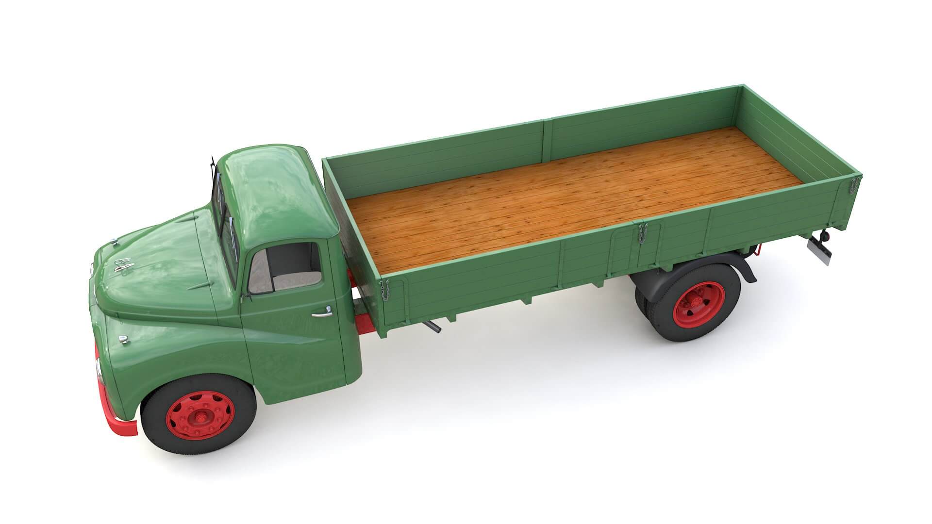 Austin Loadstar K4 1952 - 3D Model by brunomcardoso