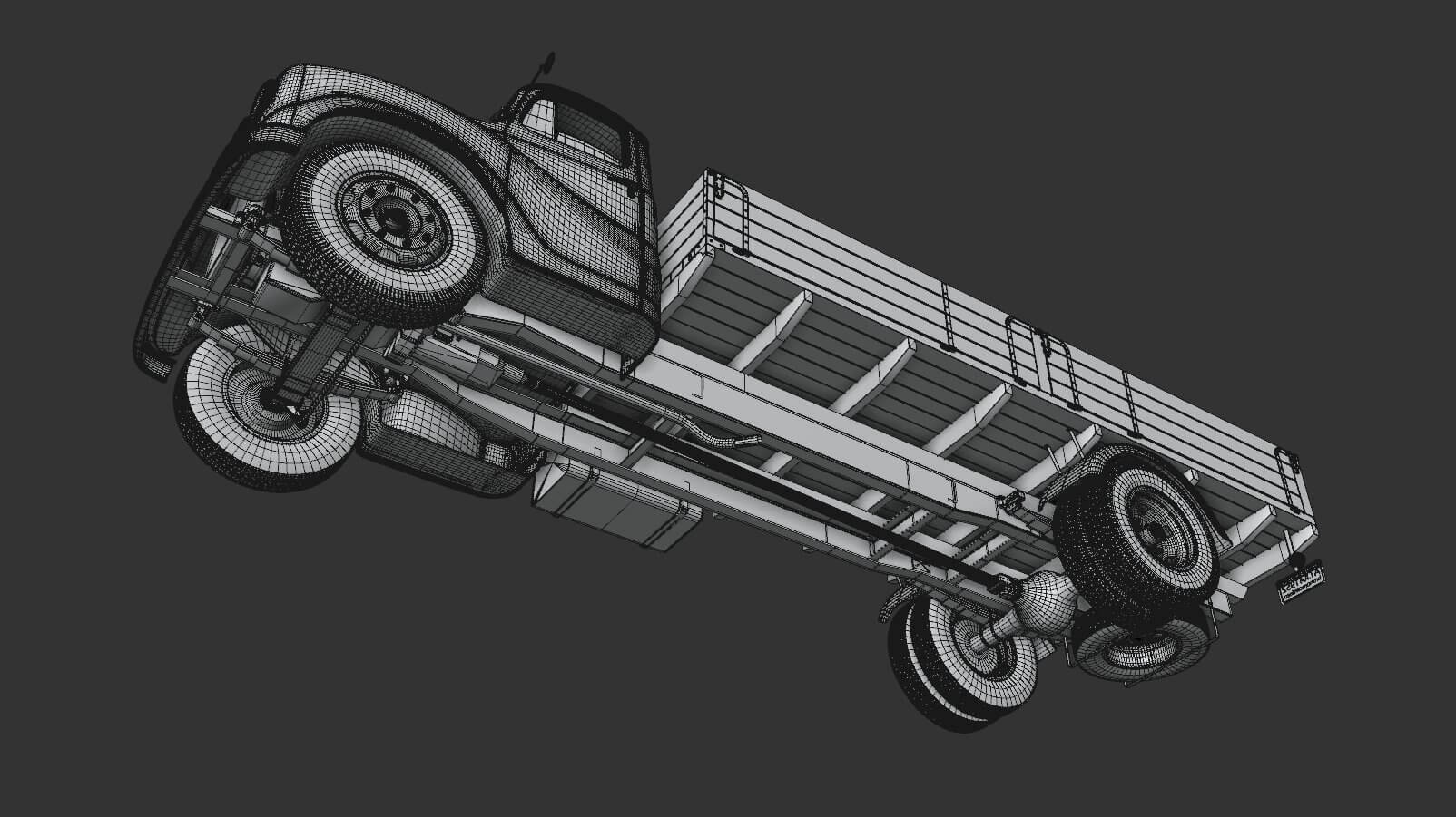 Austin Loadstar K4 1952 - 3D Model by brunomcardoso