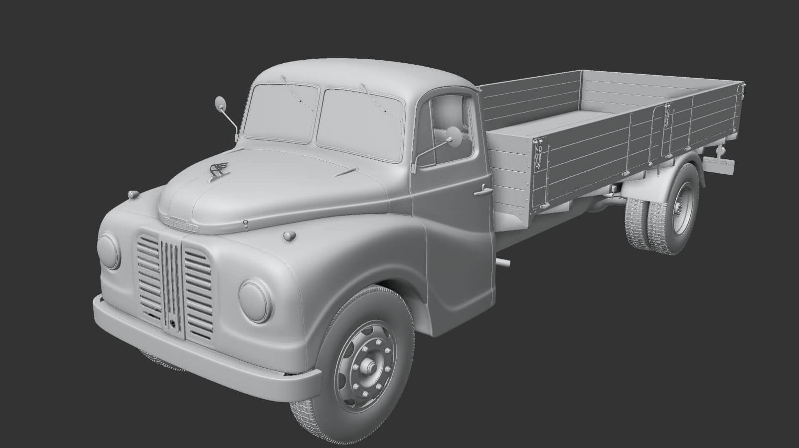 Austin Loadstar K4 1952 - 3D Model by brunomcardoso