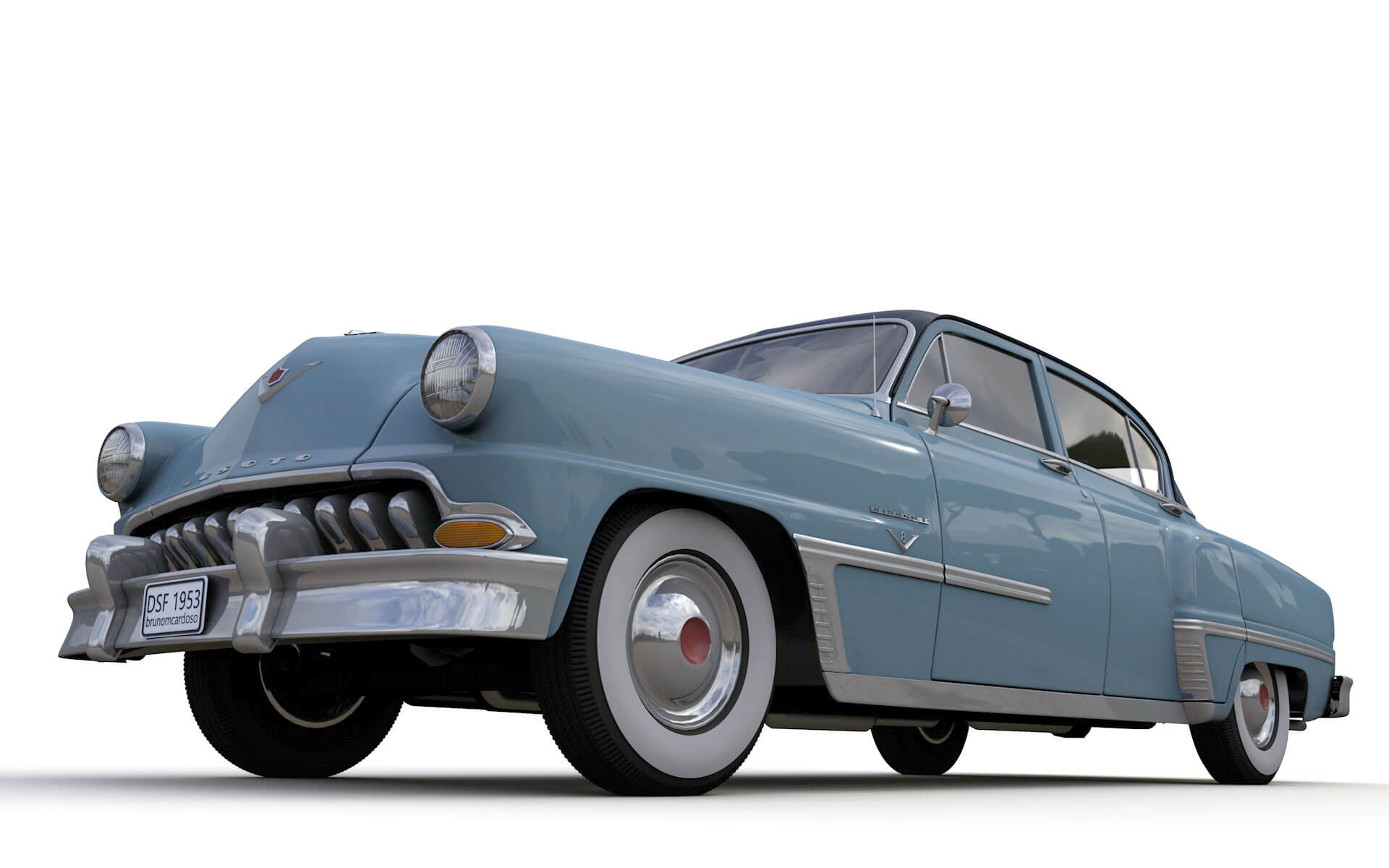 Desoto Firedome Sedan 1953 - 3D Model by brunomcardoso
