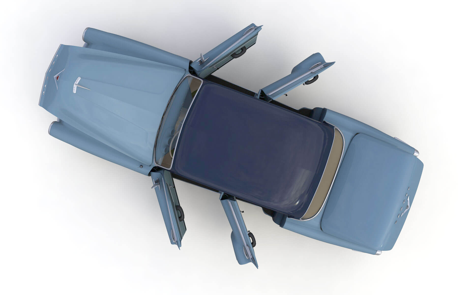 Desoto Firedome Sedan 1953 - 3D Model by brunomcardoso