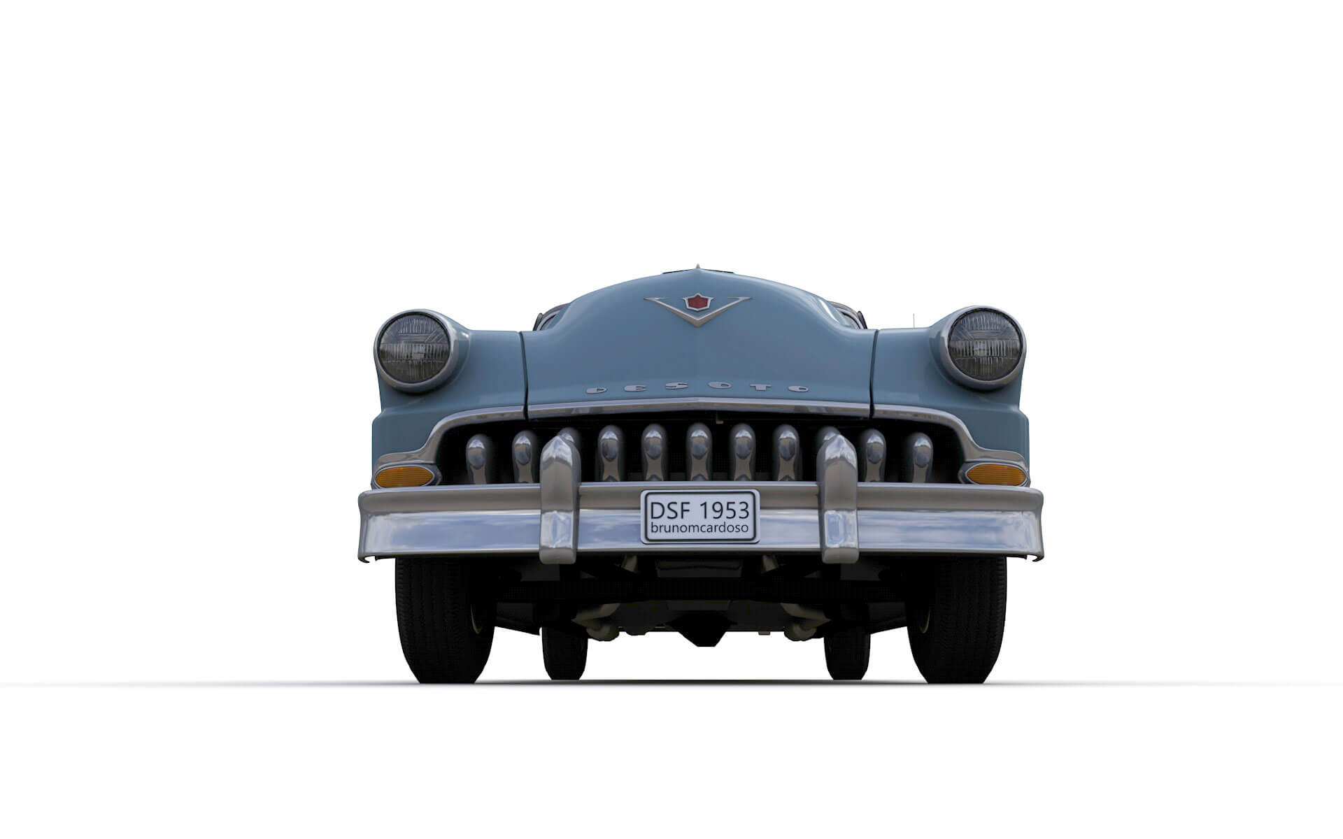 Desoto Firedome Sedan 1953 - 3D Model by brunomcardoso