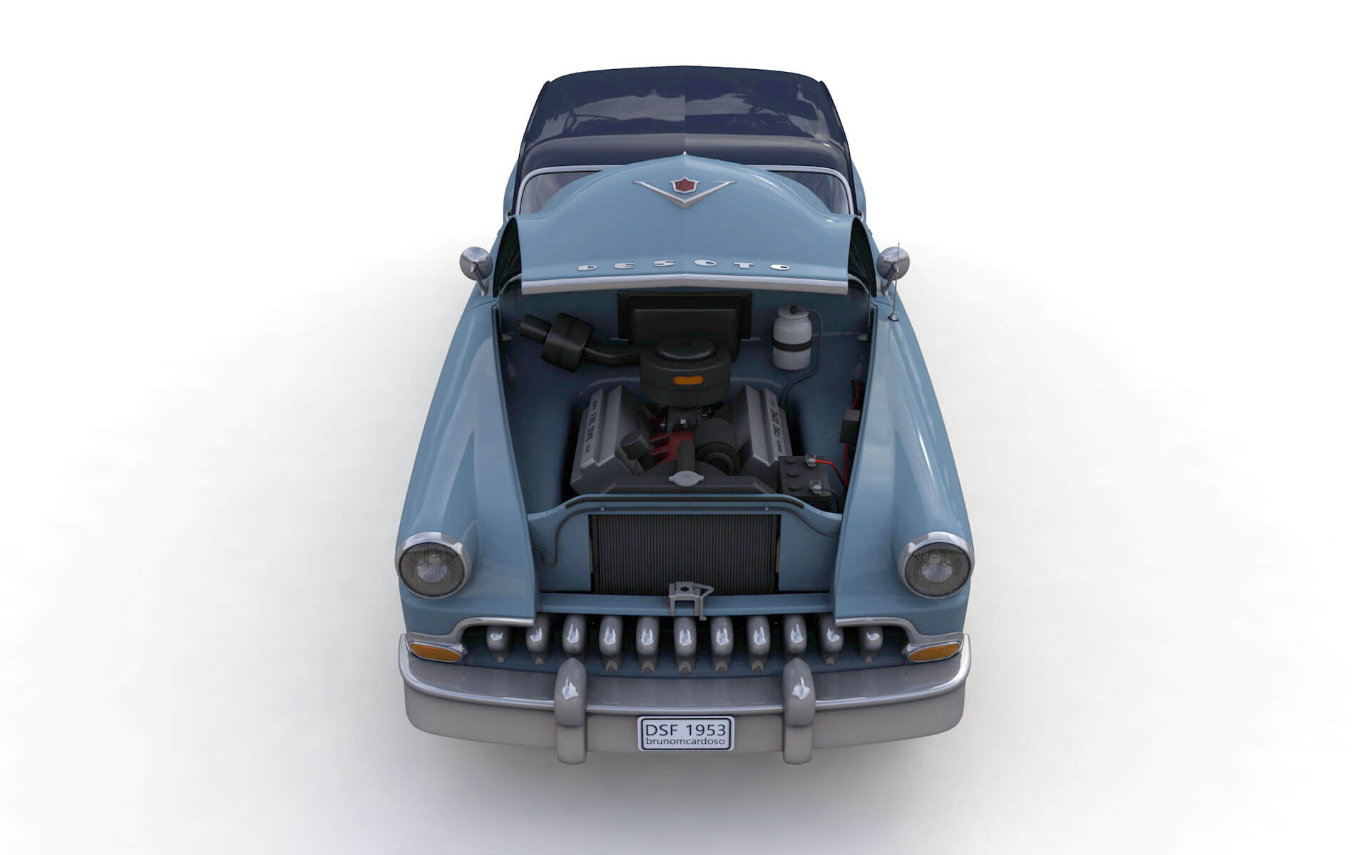 Desoto Firedome Sedan 1953 - 3D Model by brunomcardoso