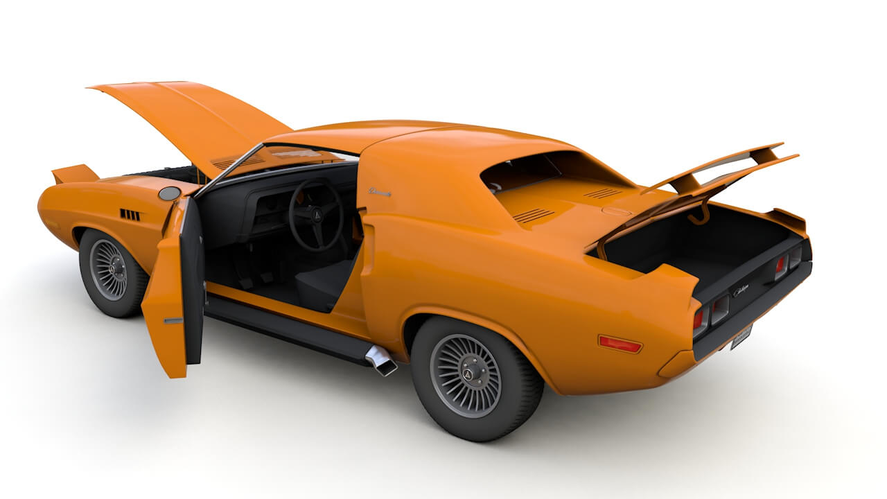 Dodge Diamante 1970 - 3D Model by brunomcardoso