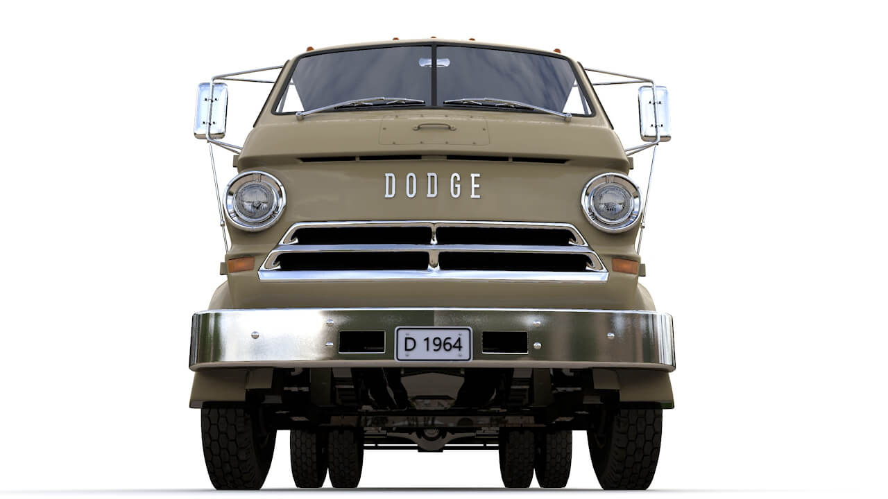 Dodge L700 Tow Truck 1964 - 3D Model by brunomcardoso