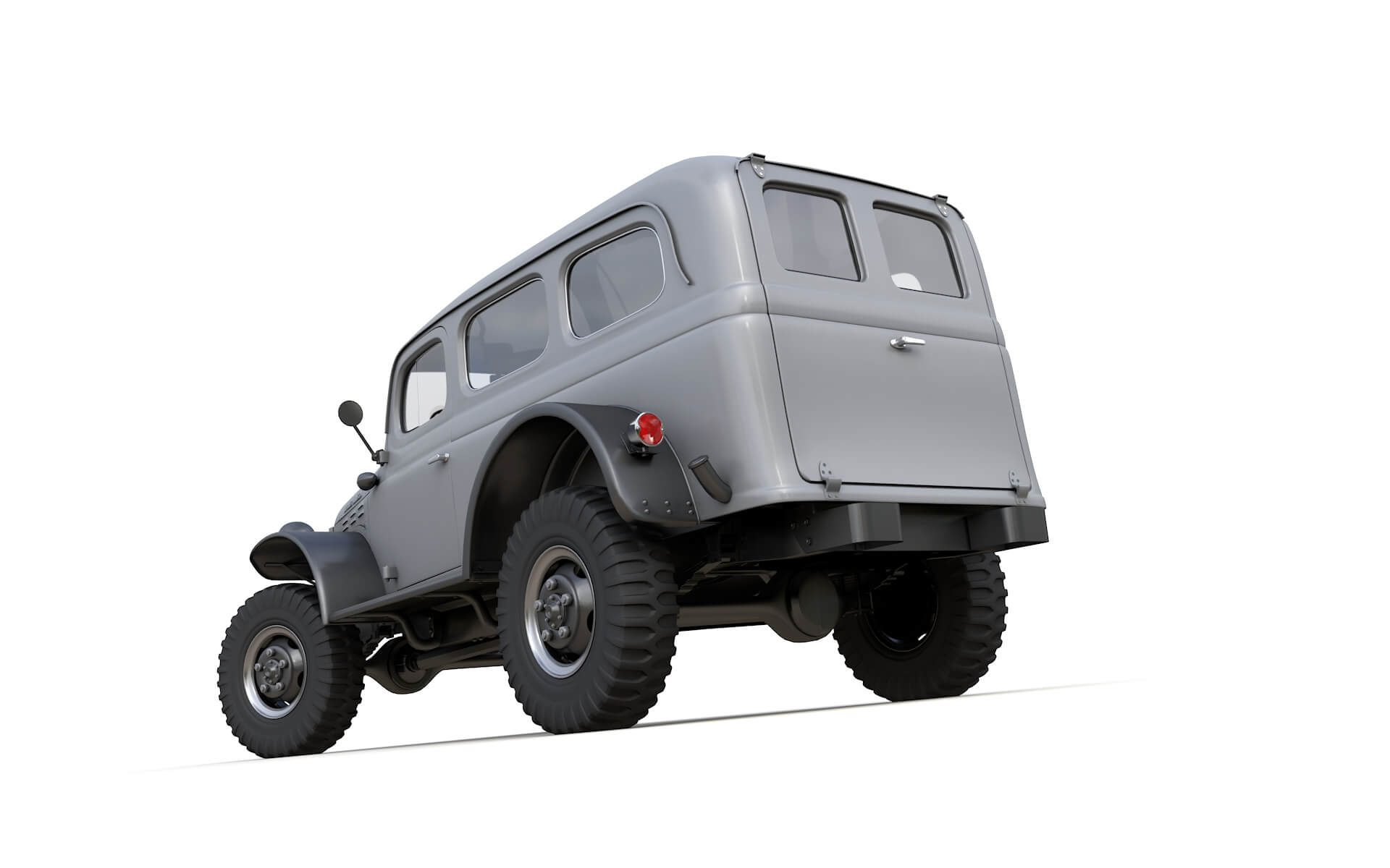 Dodge Power Wagon Carryall 1942 - 3D Model by brunomcardoso