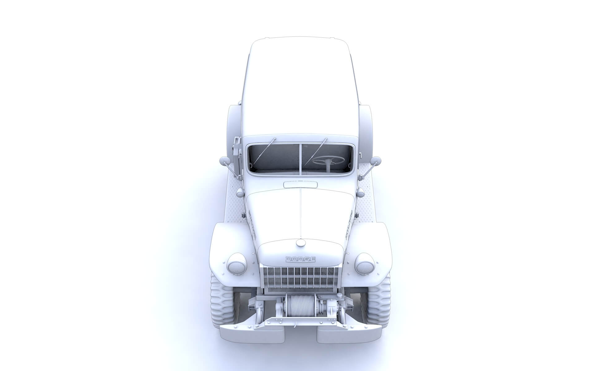 Dodge Power Wagon Carryall 1942 - 3D Model by brunomcardoso