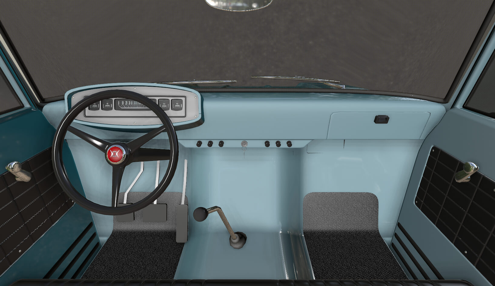 Dodge Power Wagon Single Cab 1964 - 3D Model by brunomcardoso