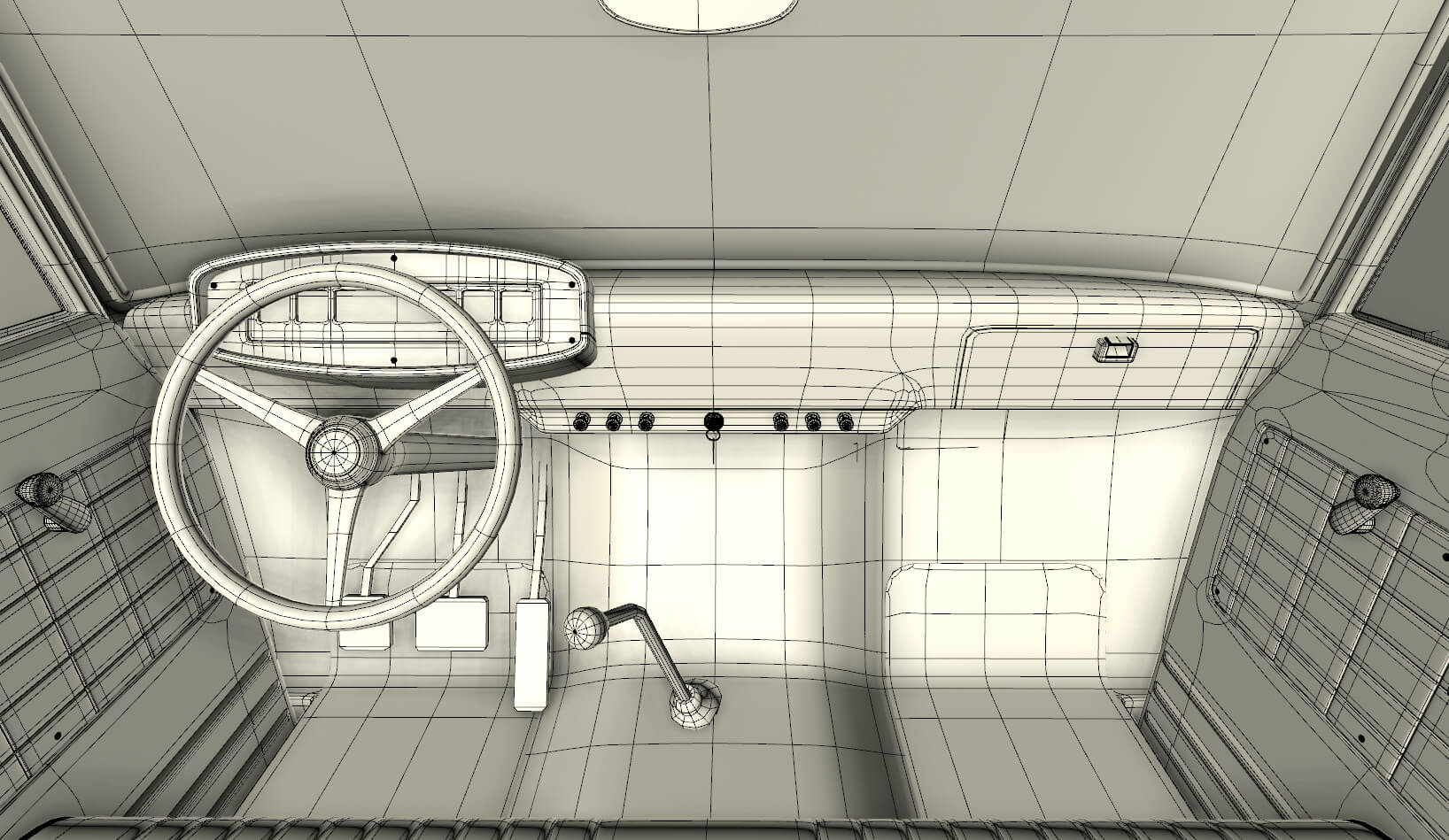 Dodge Power Wagon Single Cab 1964 - 3D Model by brunomcardoso
