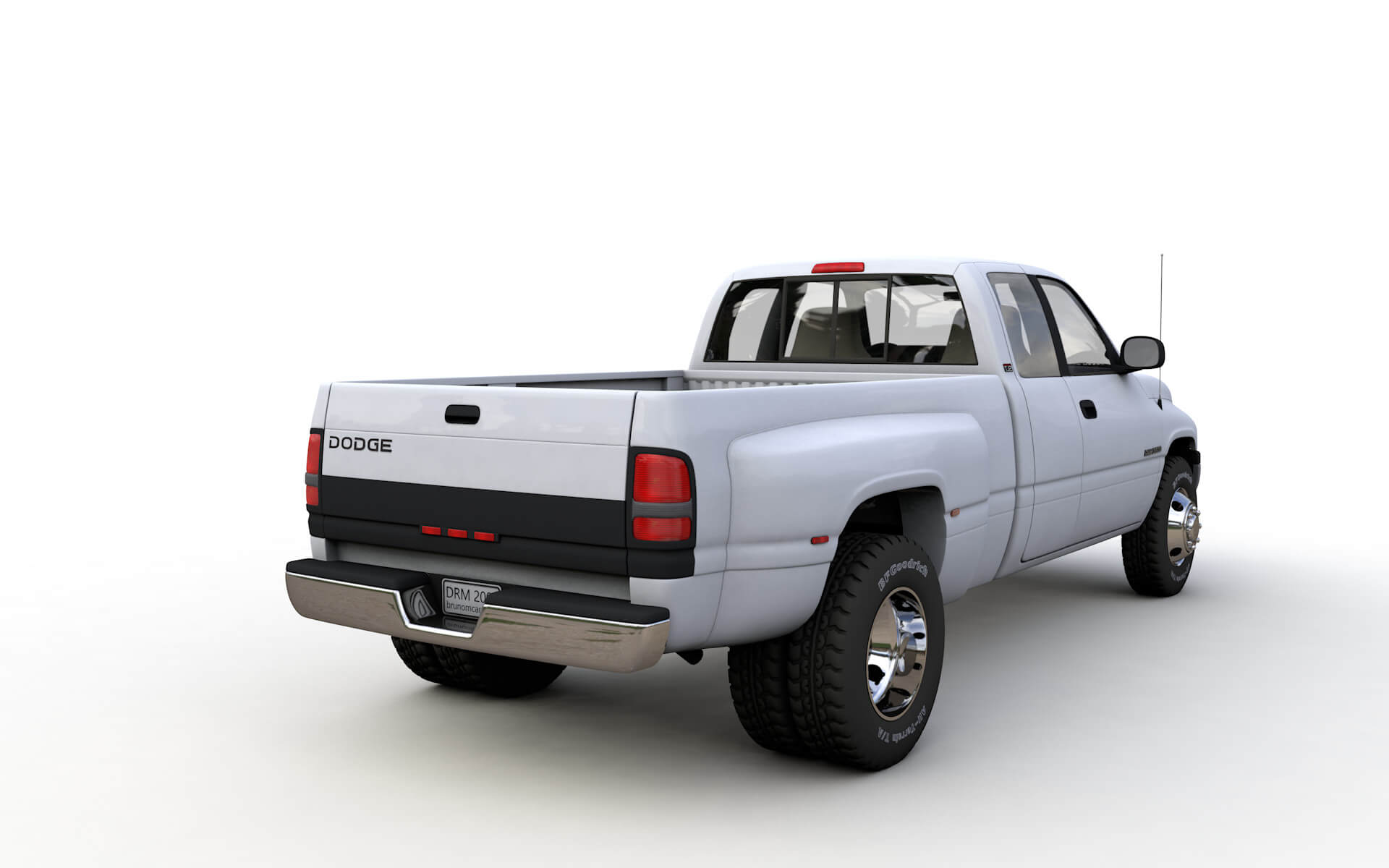 Dodge Ram 3500 Dually 2001 - 3D Model by brunomcardoso