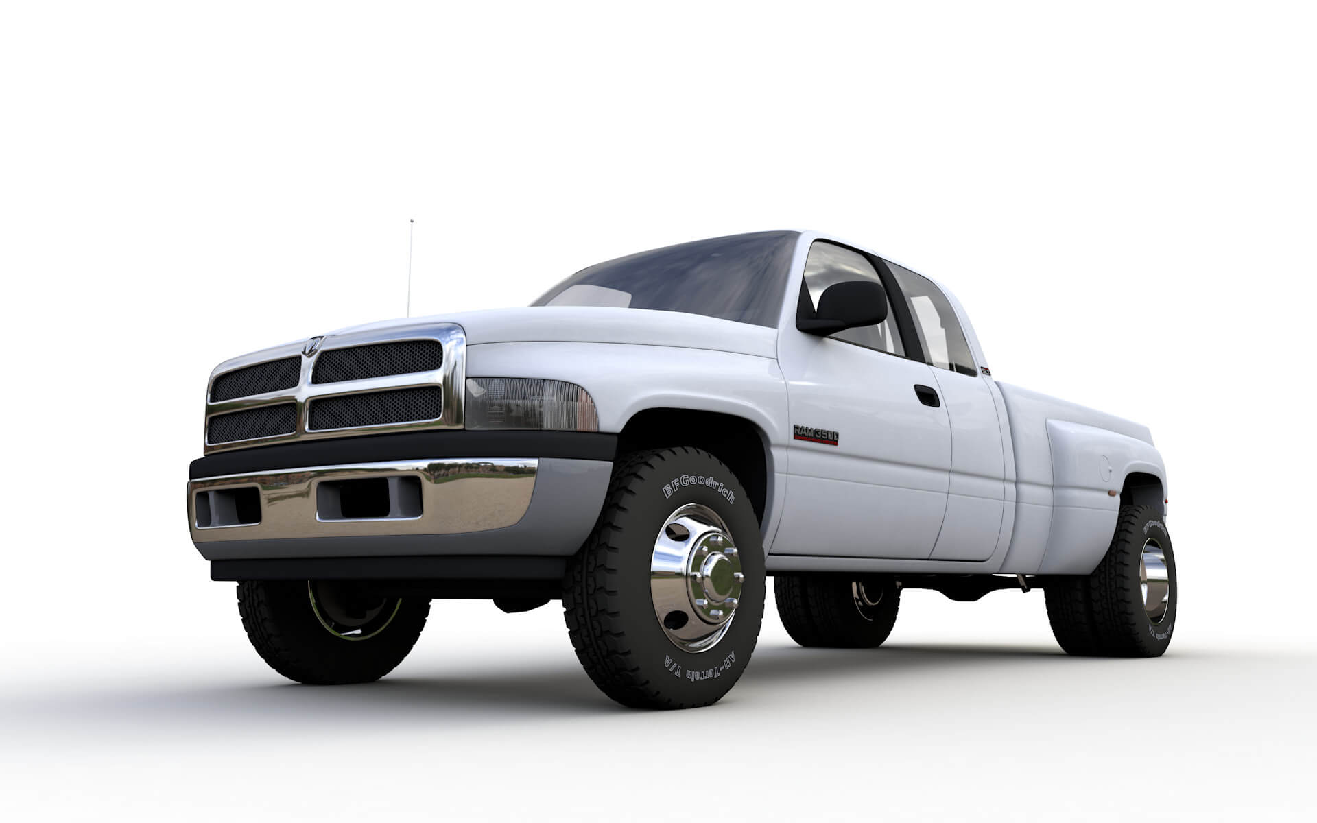 Dodge Ram 3500 Dually 2001 - 3D Model by brunomcardoso