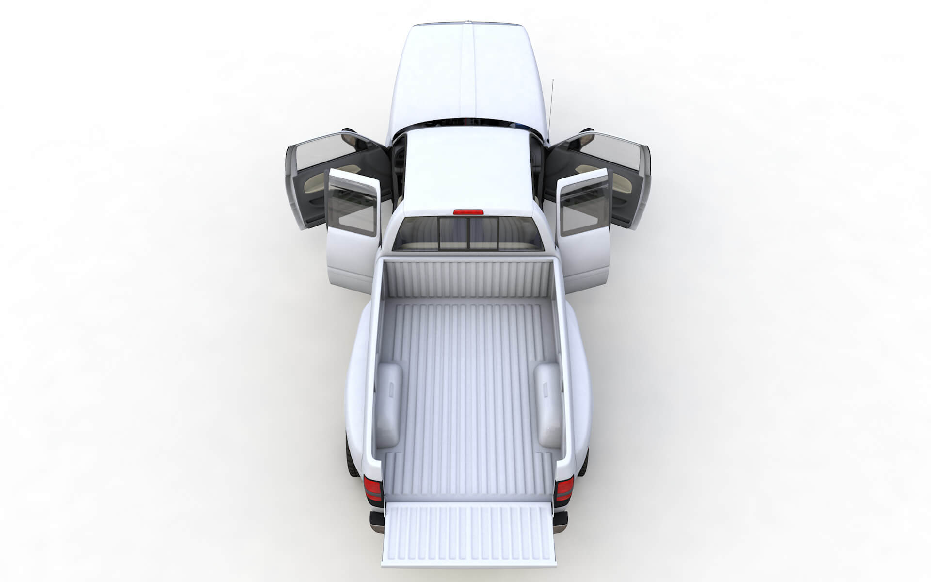 Dodge Ram 3500 Dually 2001 - 3D Model by brunomcardoso