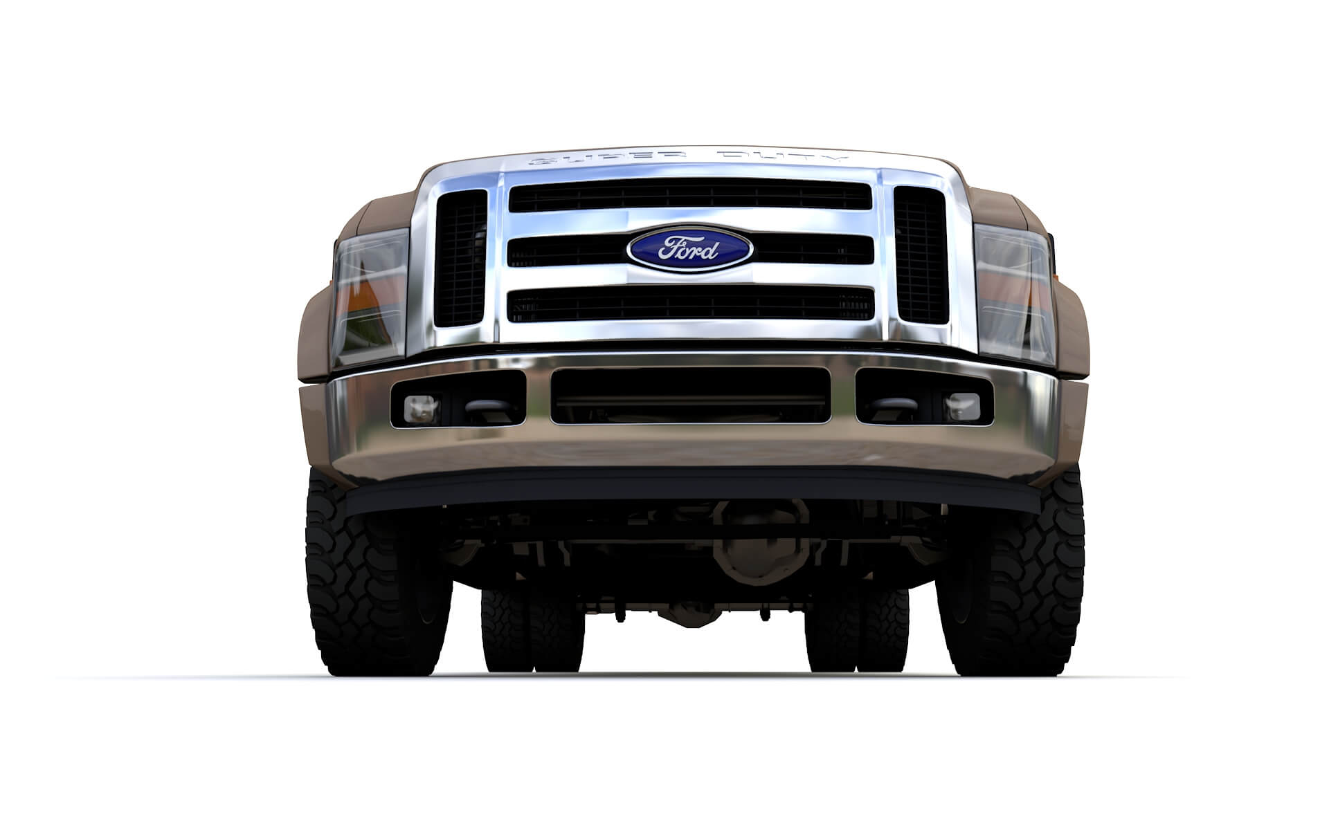 F250 XL Super Duty 2009 3D Model by brunomcardoso