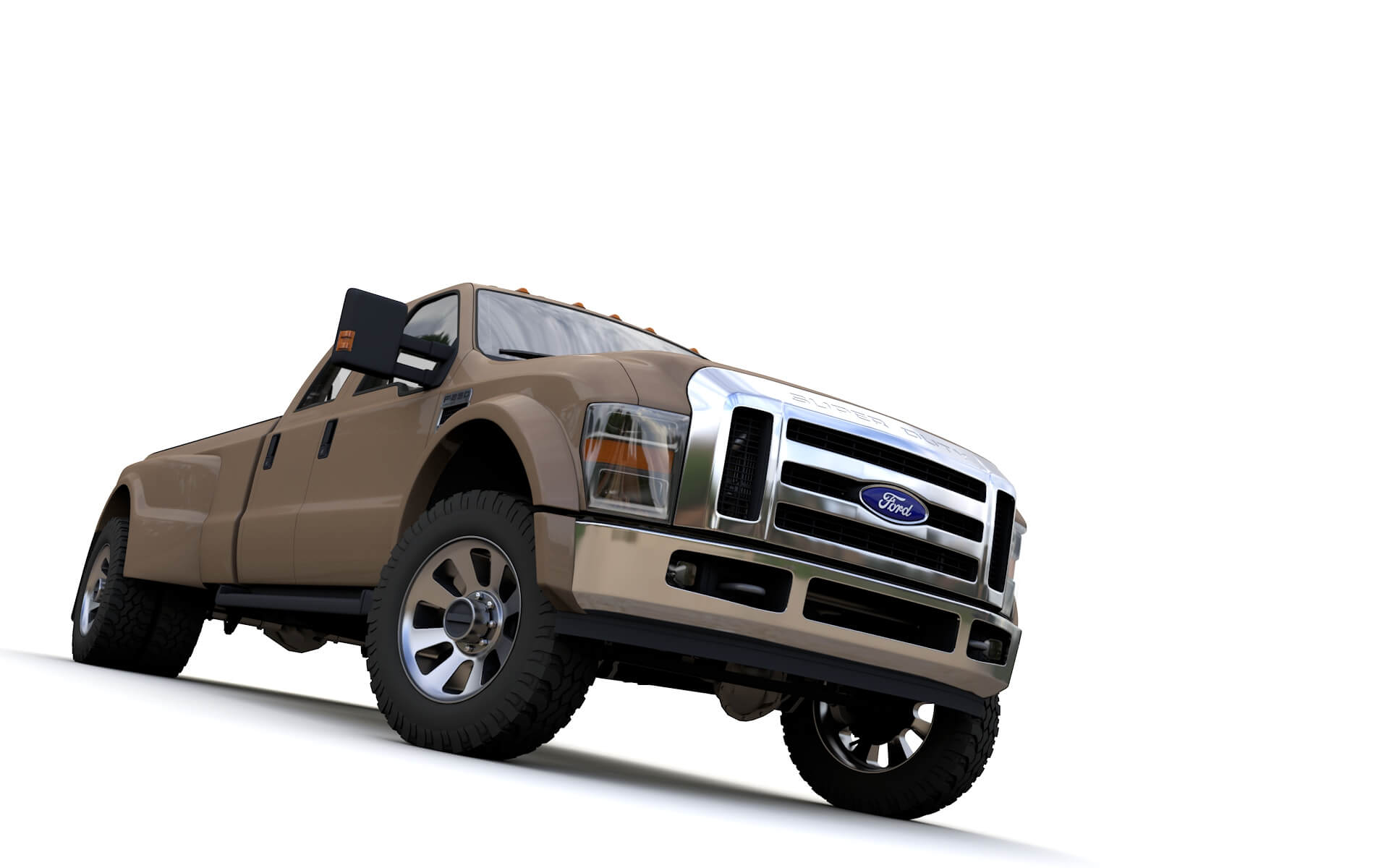 F250 XL Super Duty 2009 3D Model by brunomcardoso