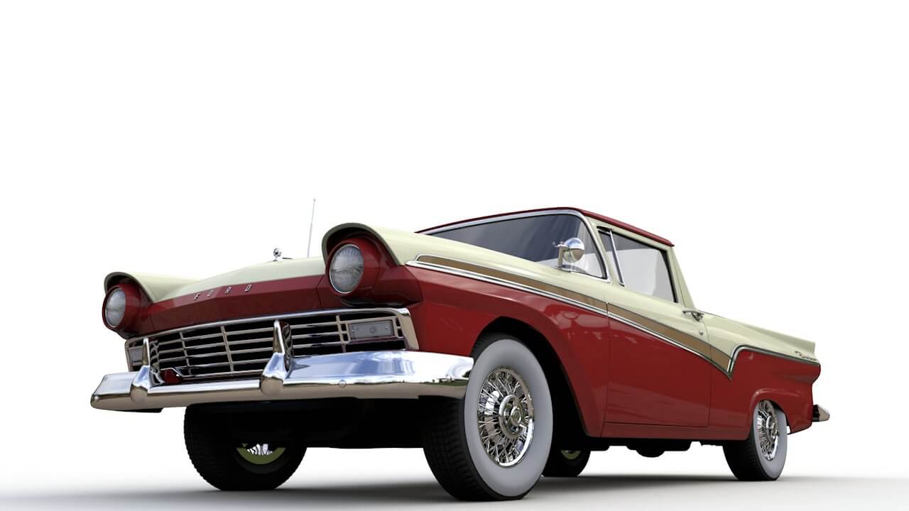 Ranchero 1957 - 3D Model by brunomcardoso