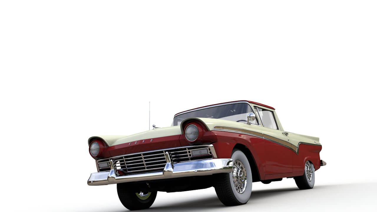 Ranchero 1957 - 3D Model by brunomcardoso