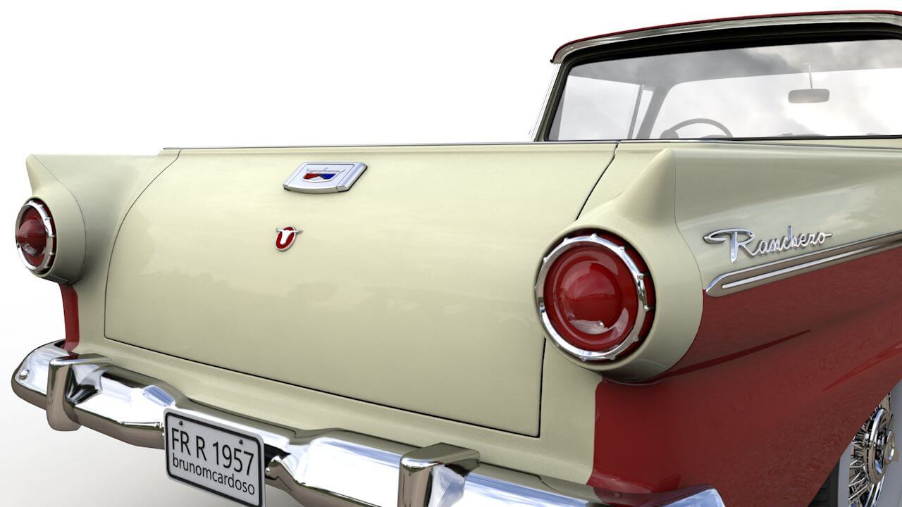 Ranchero 1957 - 3D Model by brunomcardoso