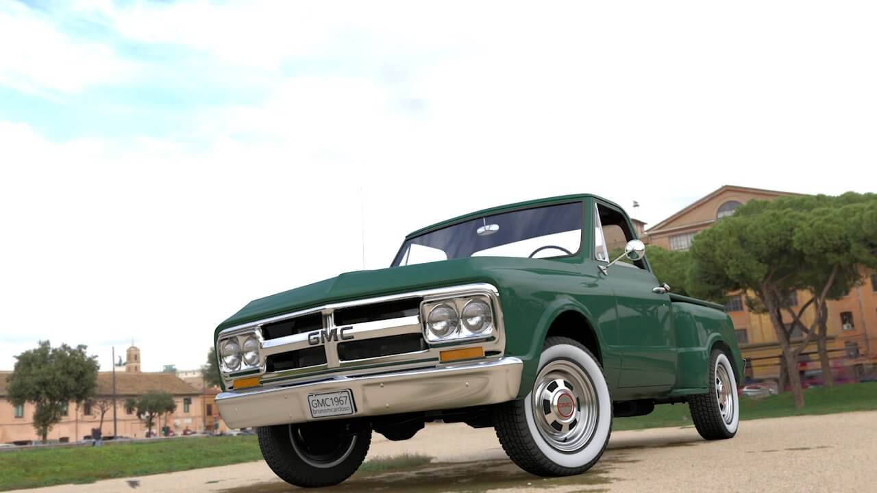 1968 GMC C10 Stepside Pickup - 3D Model by brunomcardoso